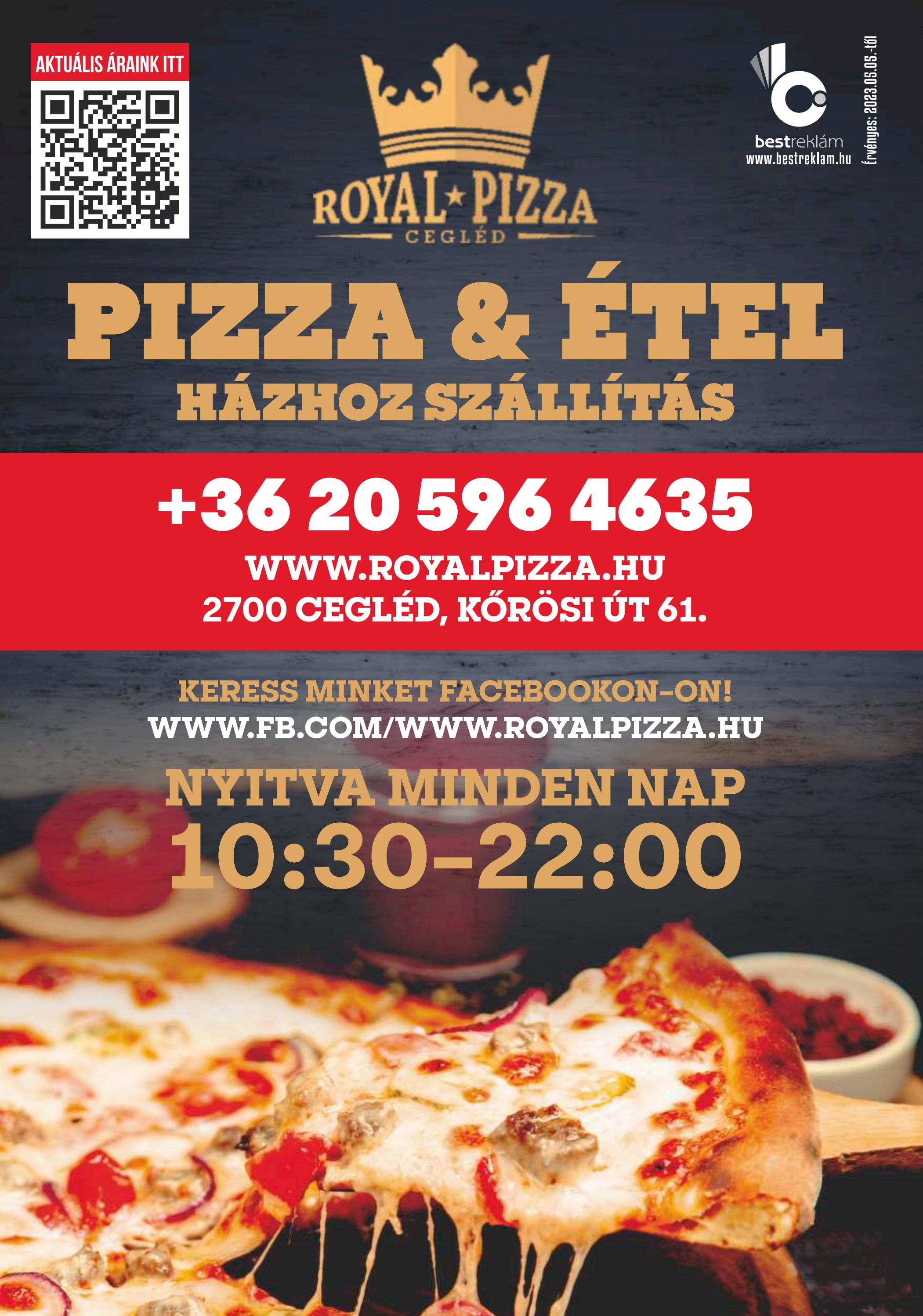 Cegléd Royal Pizza 2023 - 1 by TheBest Reklám - Issuu