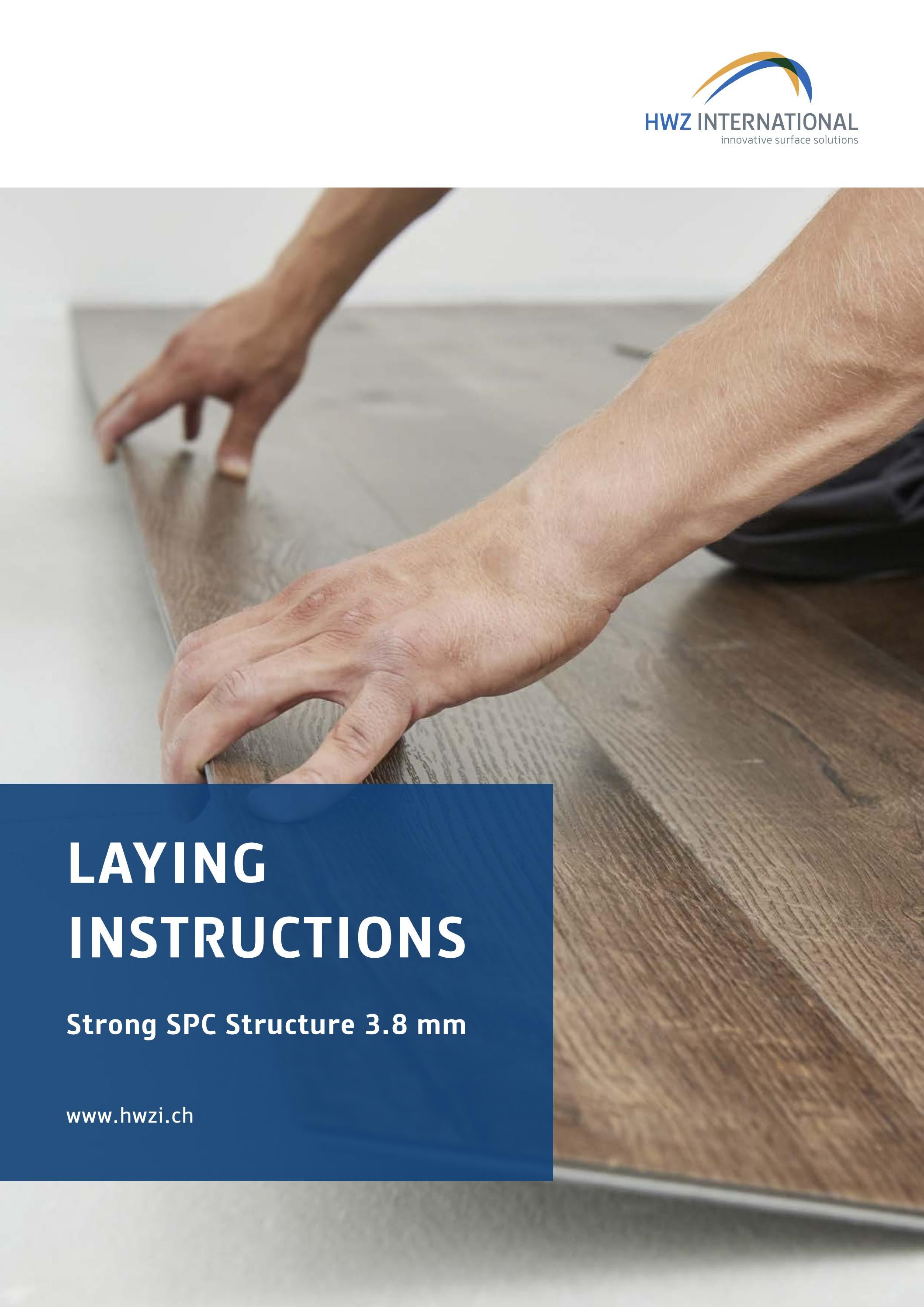 Laying instructions for Strong SPC Structure by HWZ International - Issuu