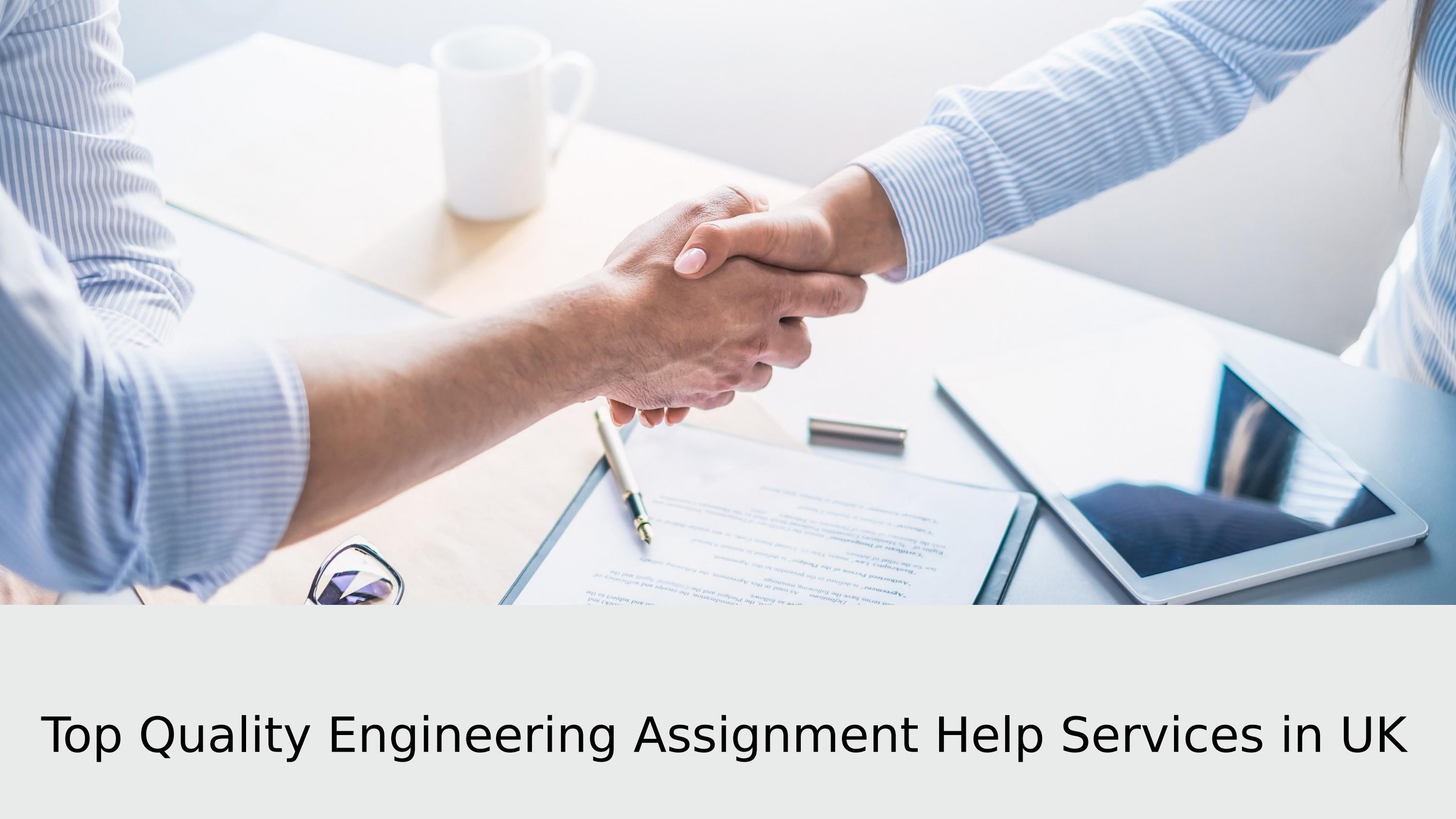 Top Quality Engineering Assignment Help Services in UK by devinsmithh ...