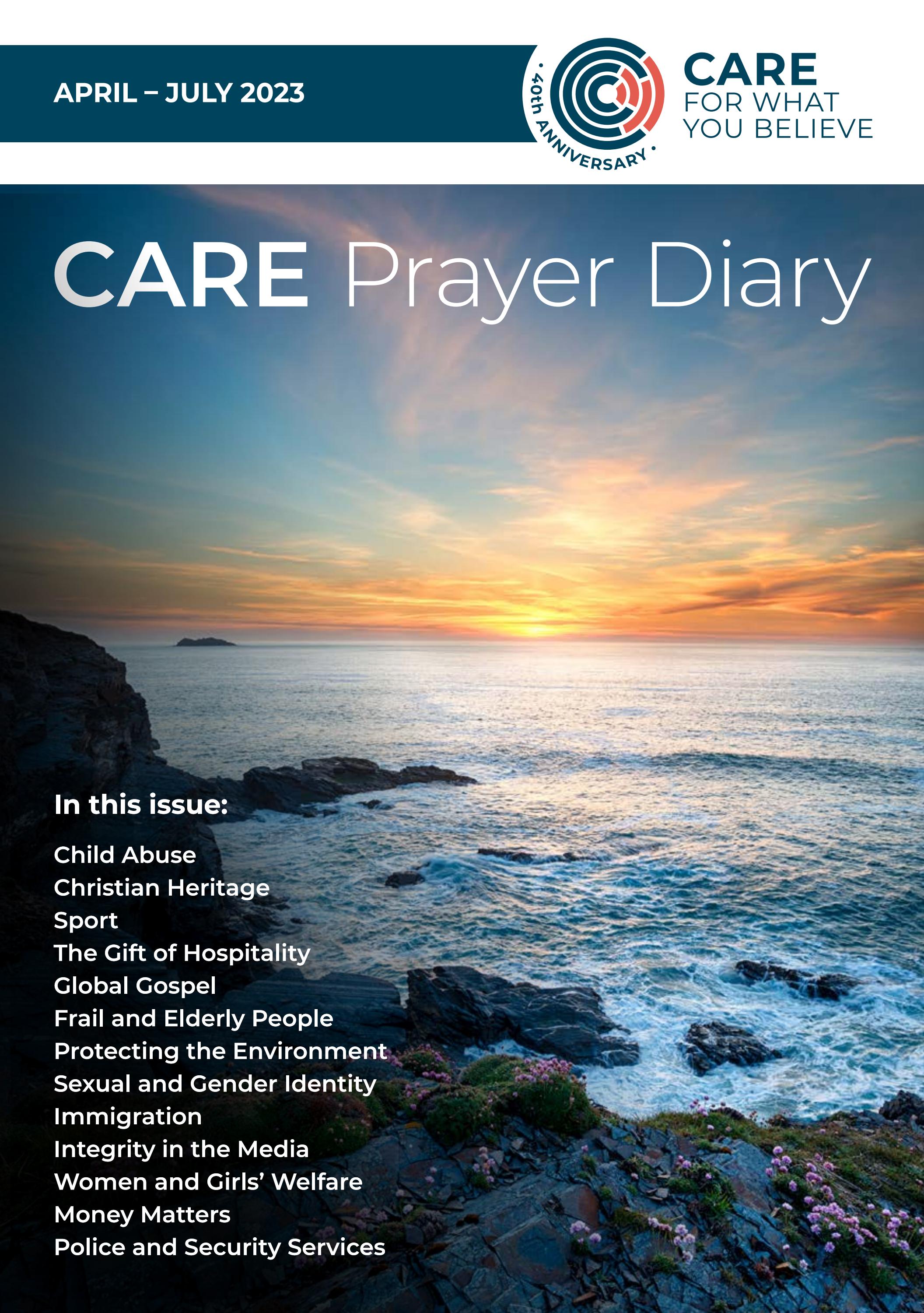 CARE Prayer Diary April to July 2023 by CARE User - Issuu