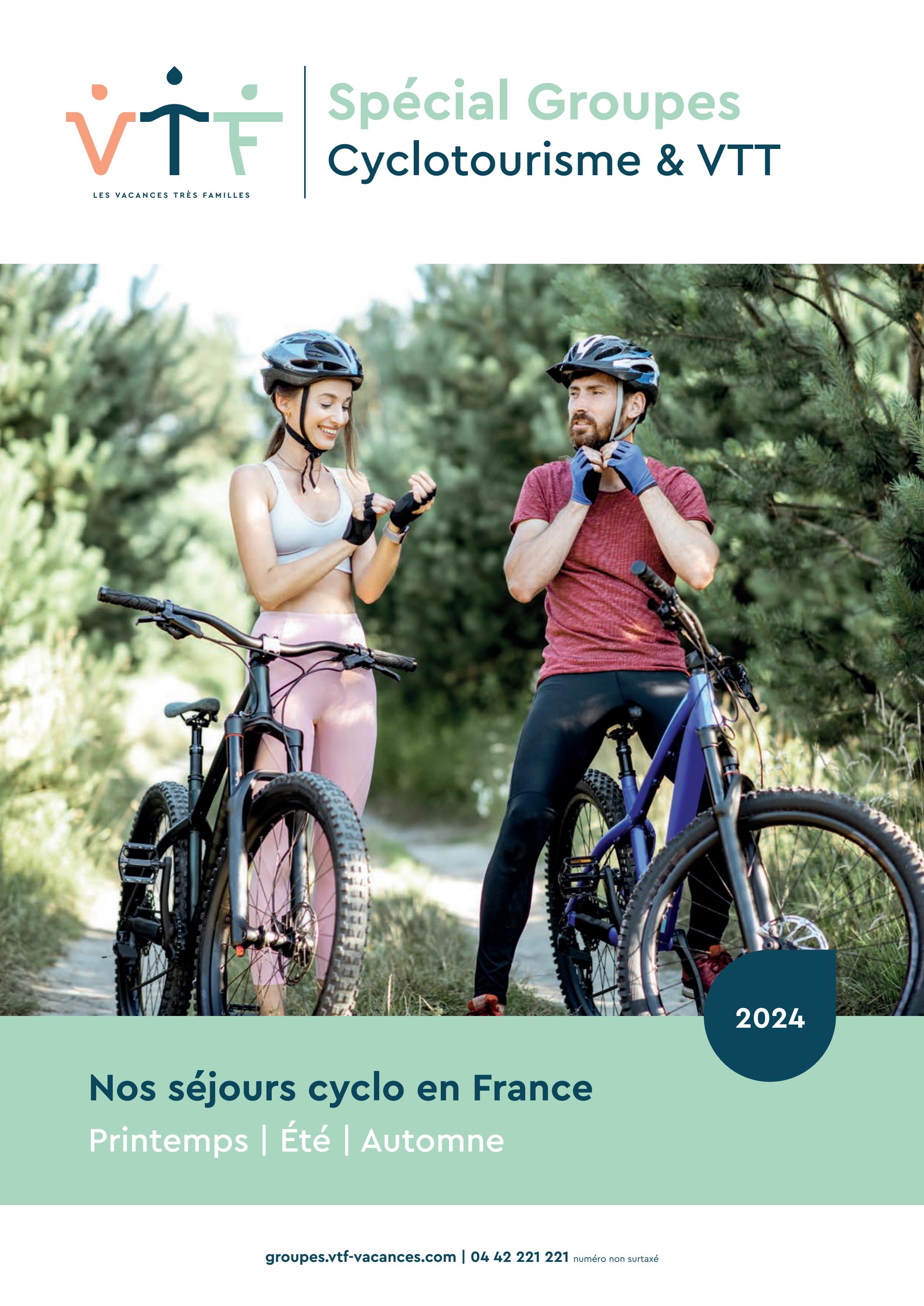 VTF | Brochure groupes cyclotourisme & VTT 2024 by VTF Vacances - Issuu