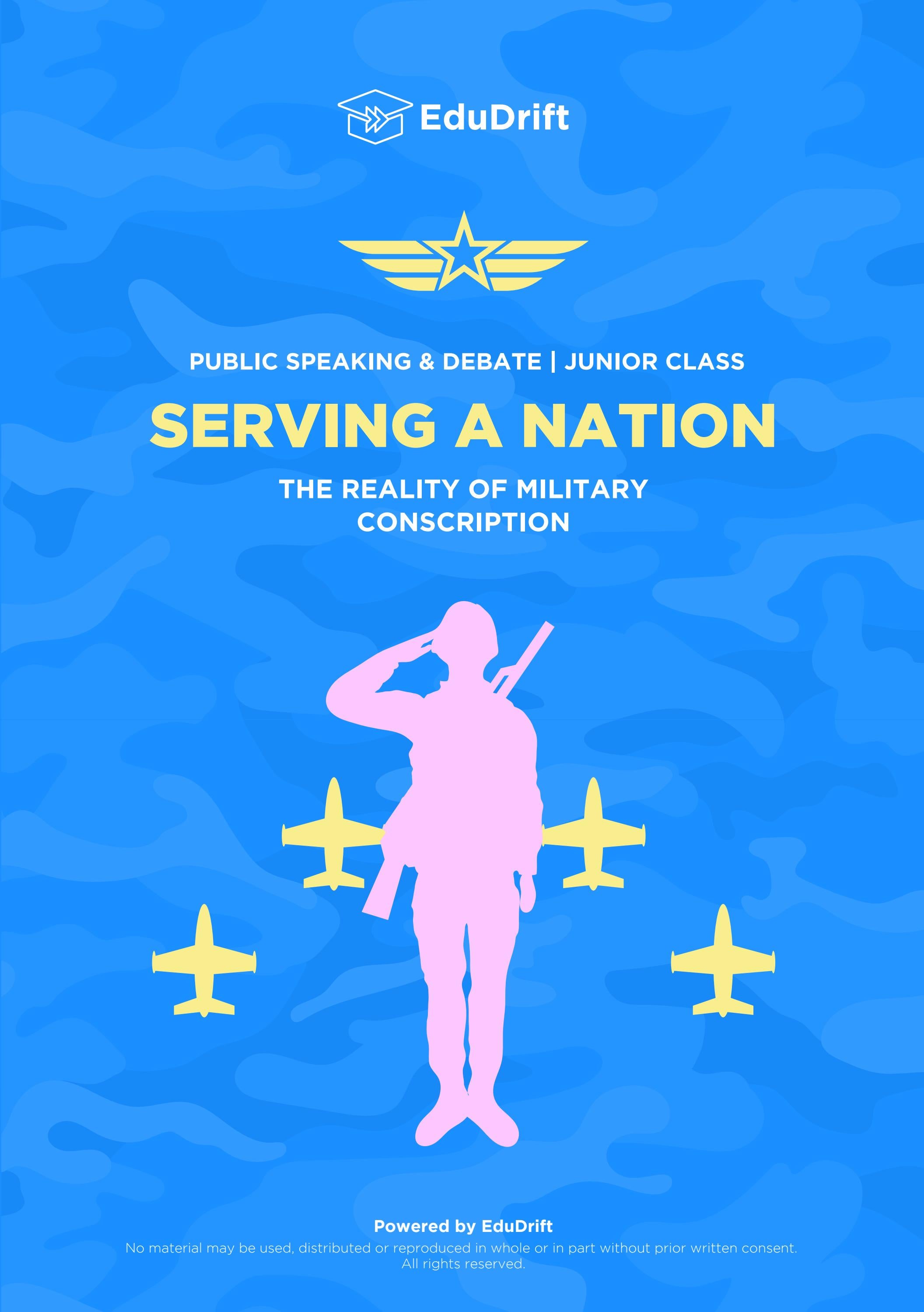 Serving a Nation: The Reality of Military Conscription by edudrift - Issuu