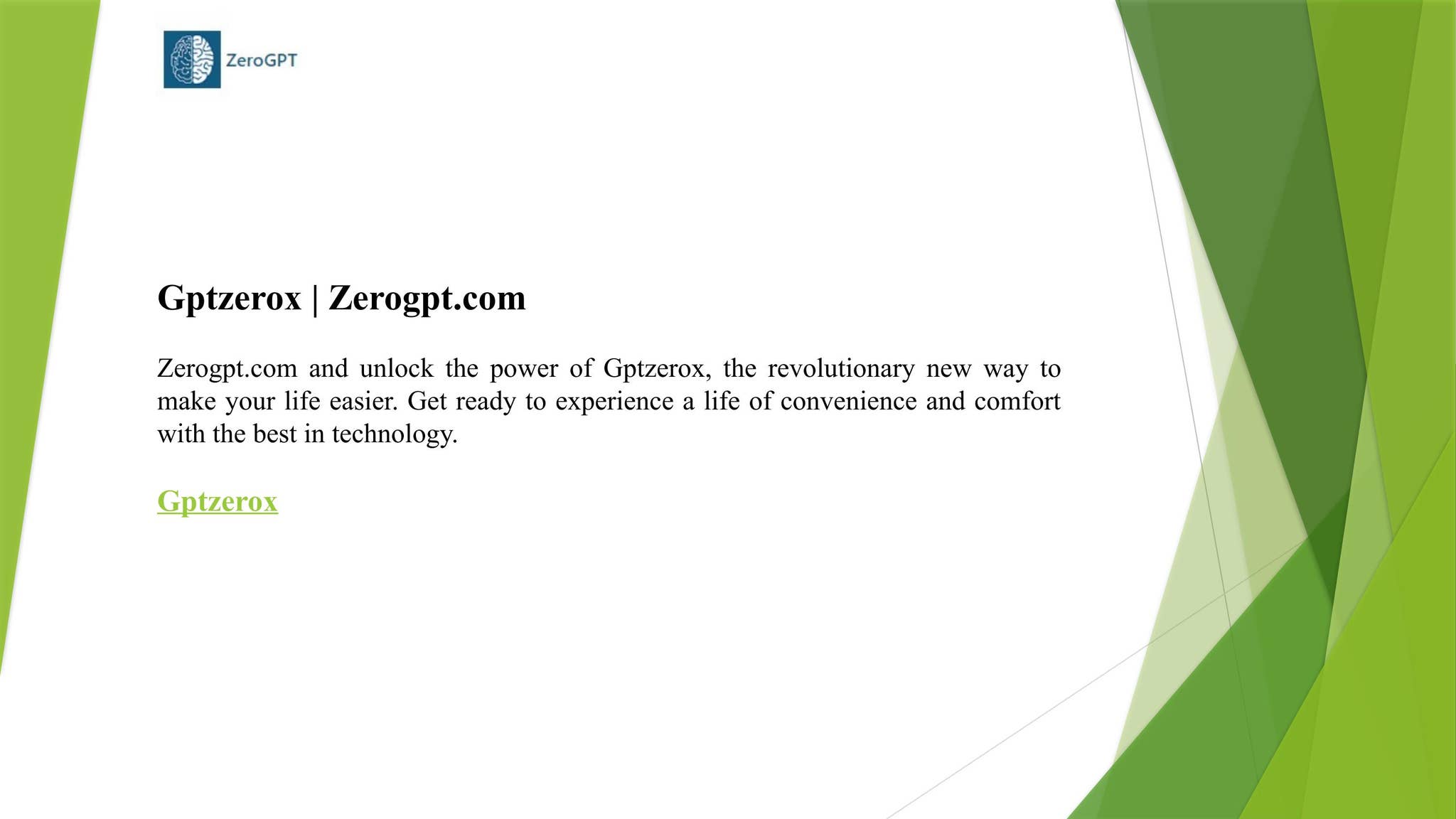 Gptzerox | Zerogpt.com by Zero GPT - Issuu