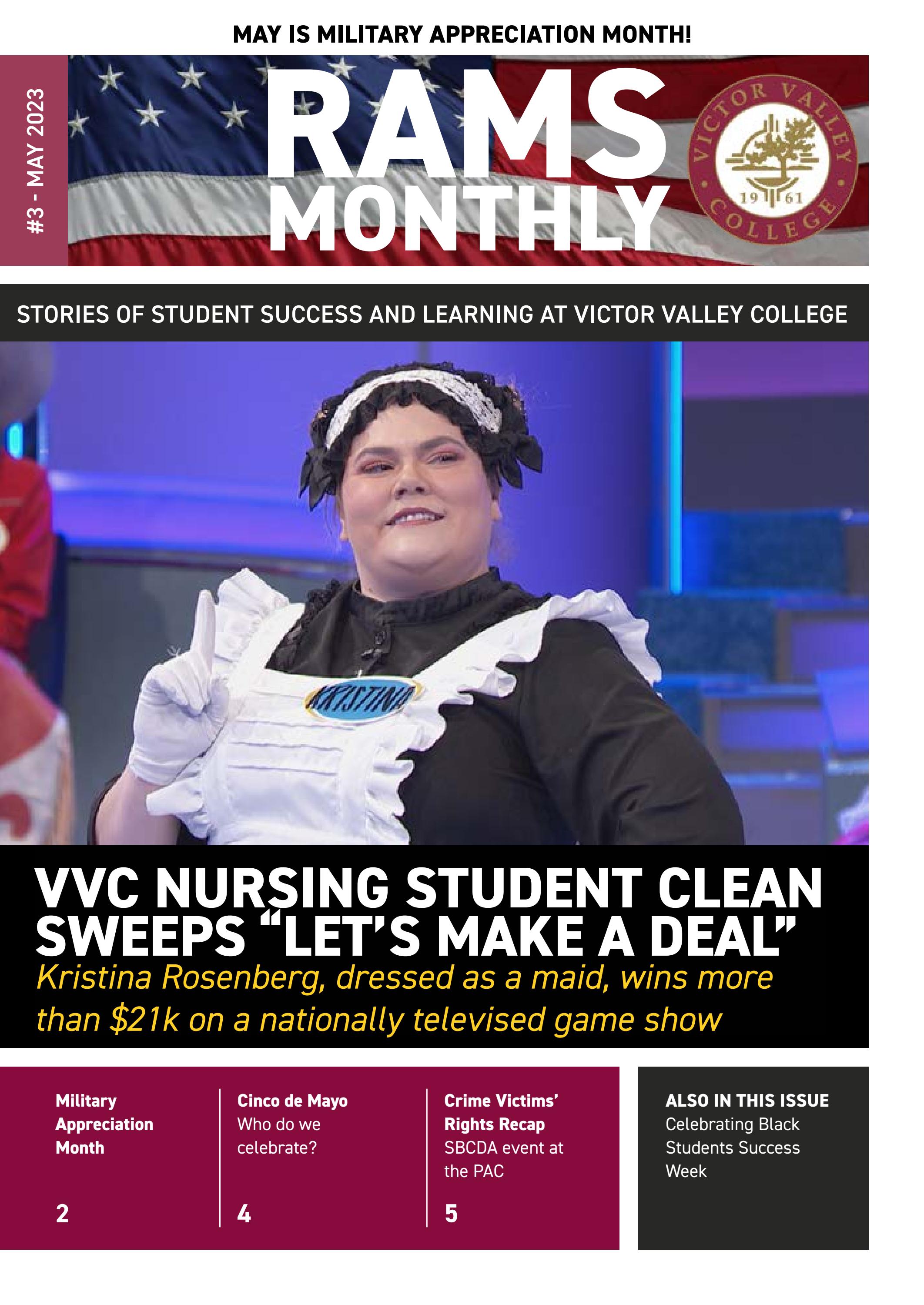 RAMS MONTHLY #3 MAY 2023 by Victor Valley College - Issuu