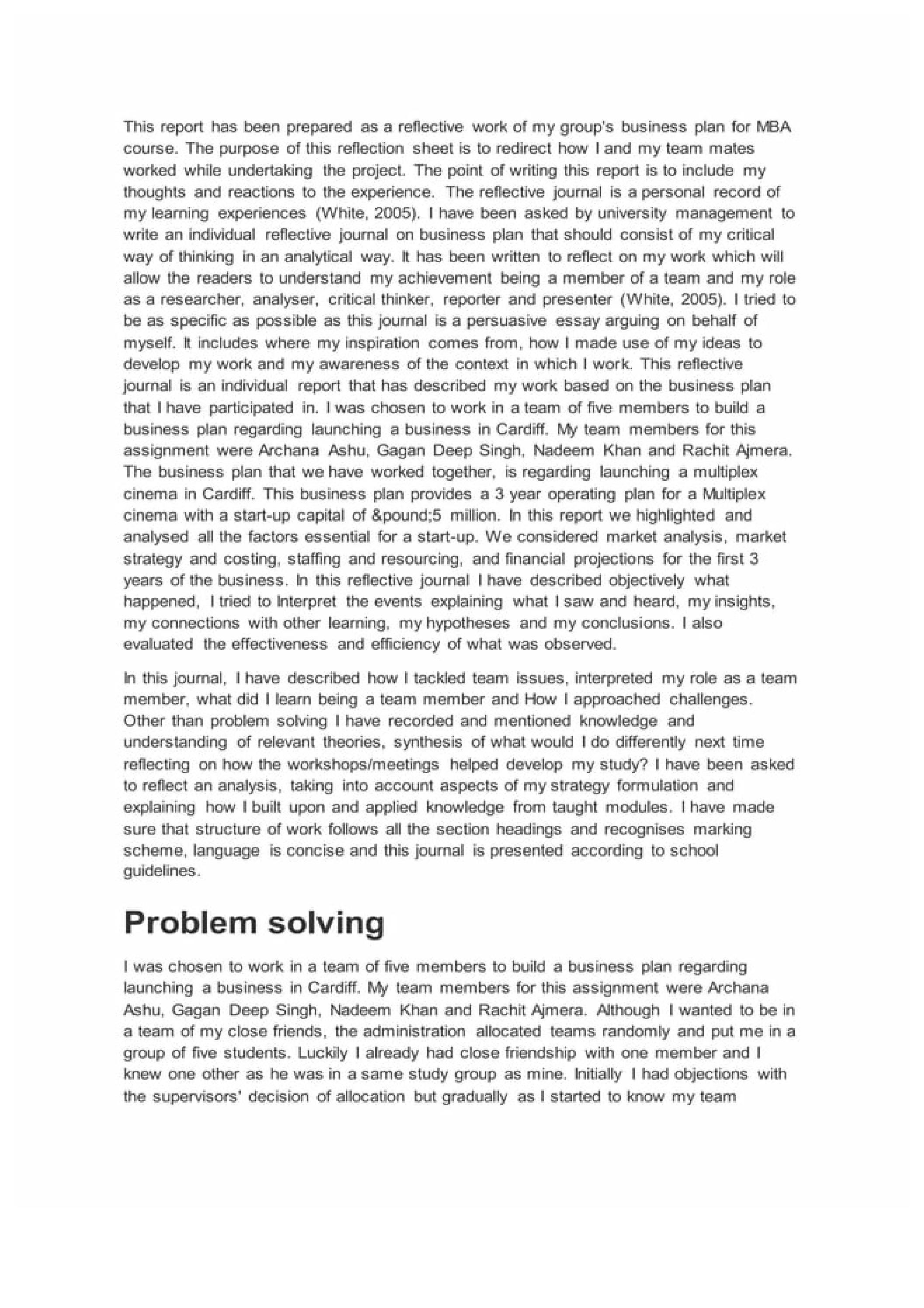 Personal Development Essay On Education By Lori Ruth Issuu