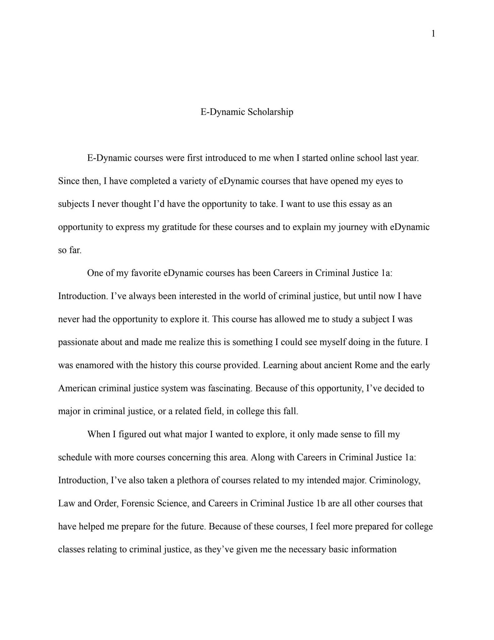 Finalist Maisie P Essay by edynamiclearning - Issuu
