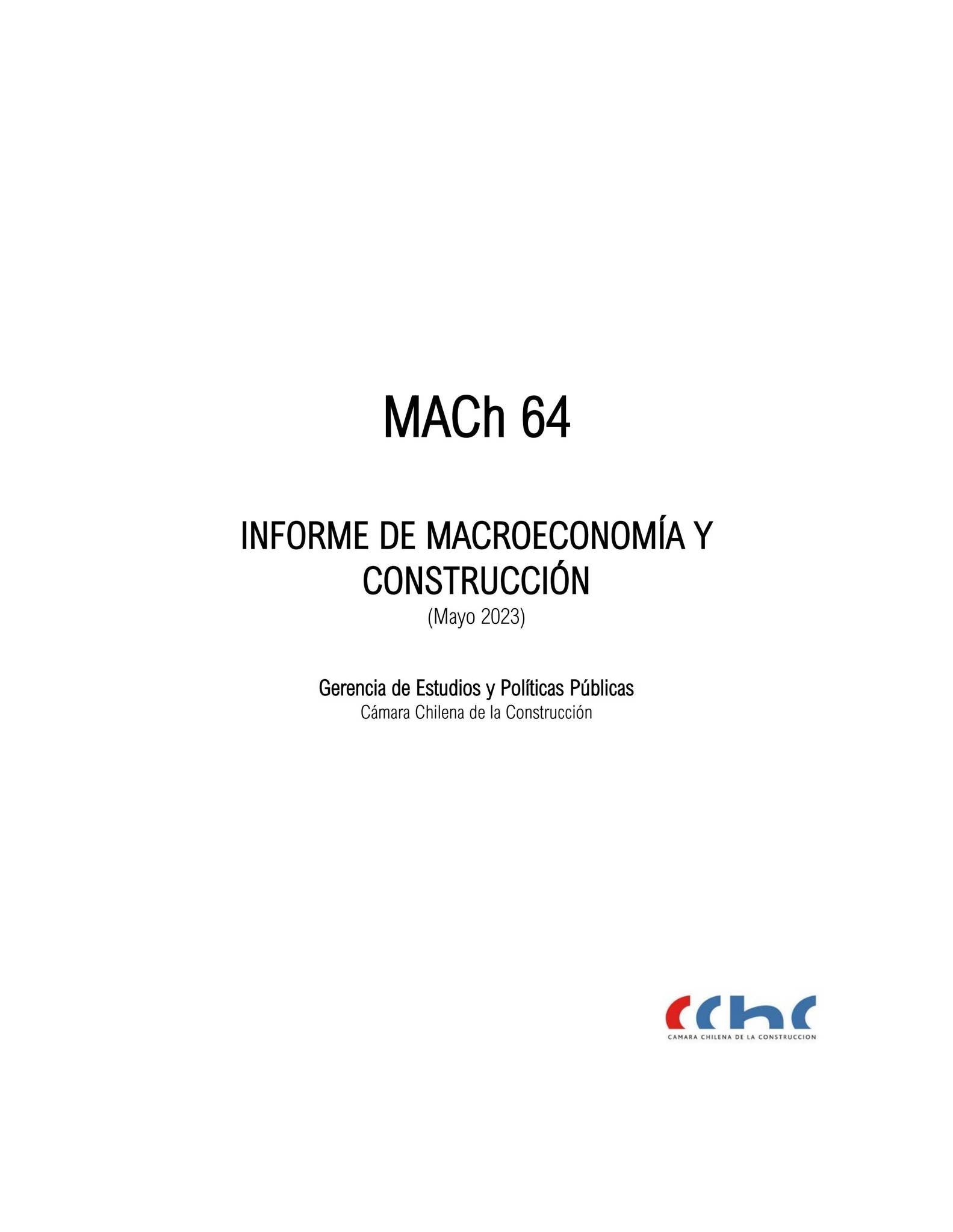 Informe MACh 64 by CChC - Issuu