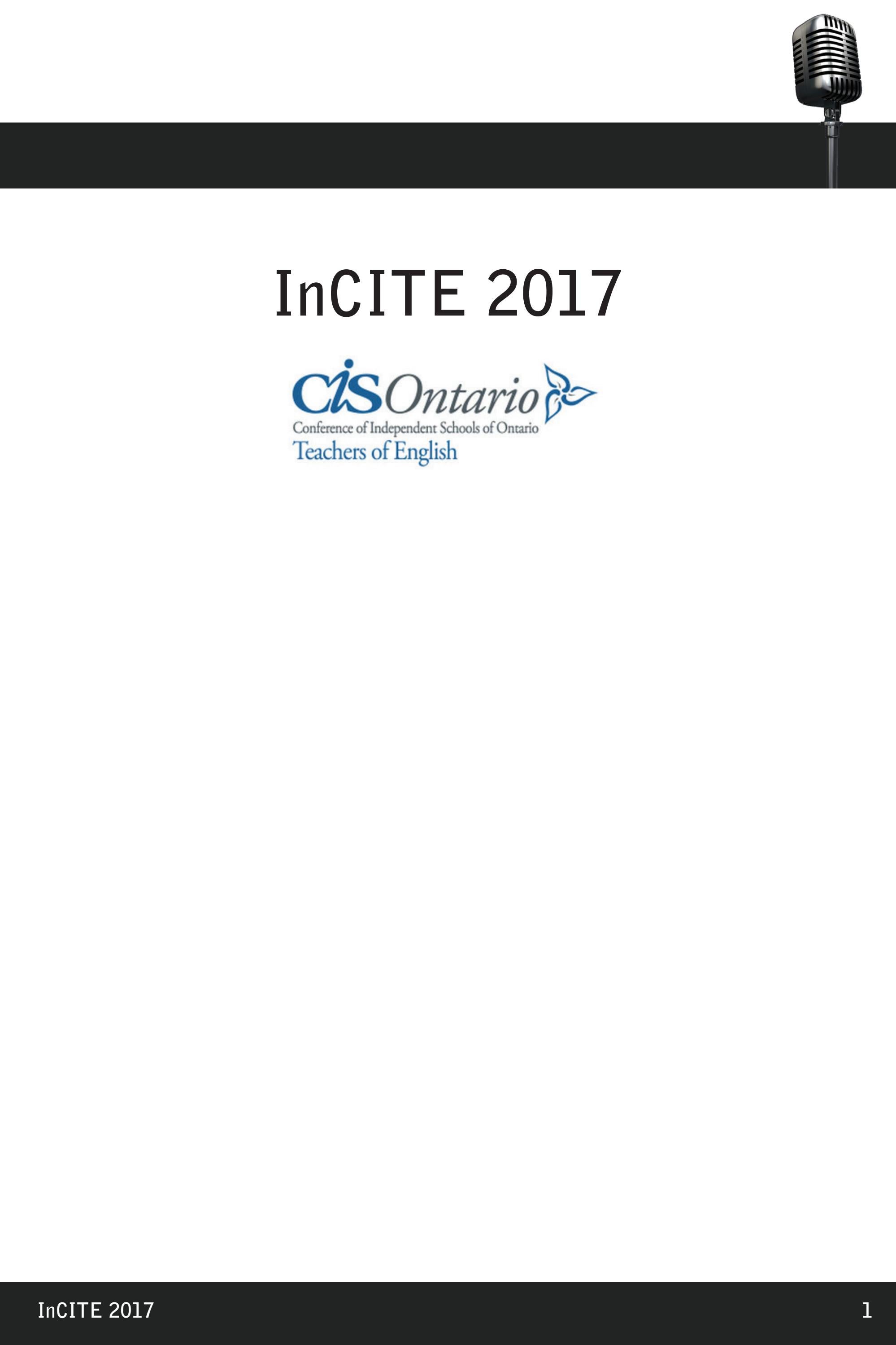 INCITE 2017 by CIS Ontario - Issuu