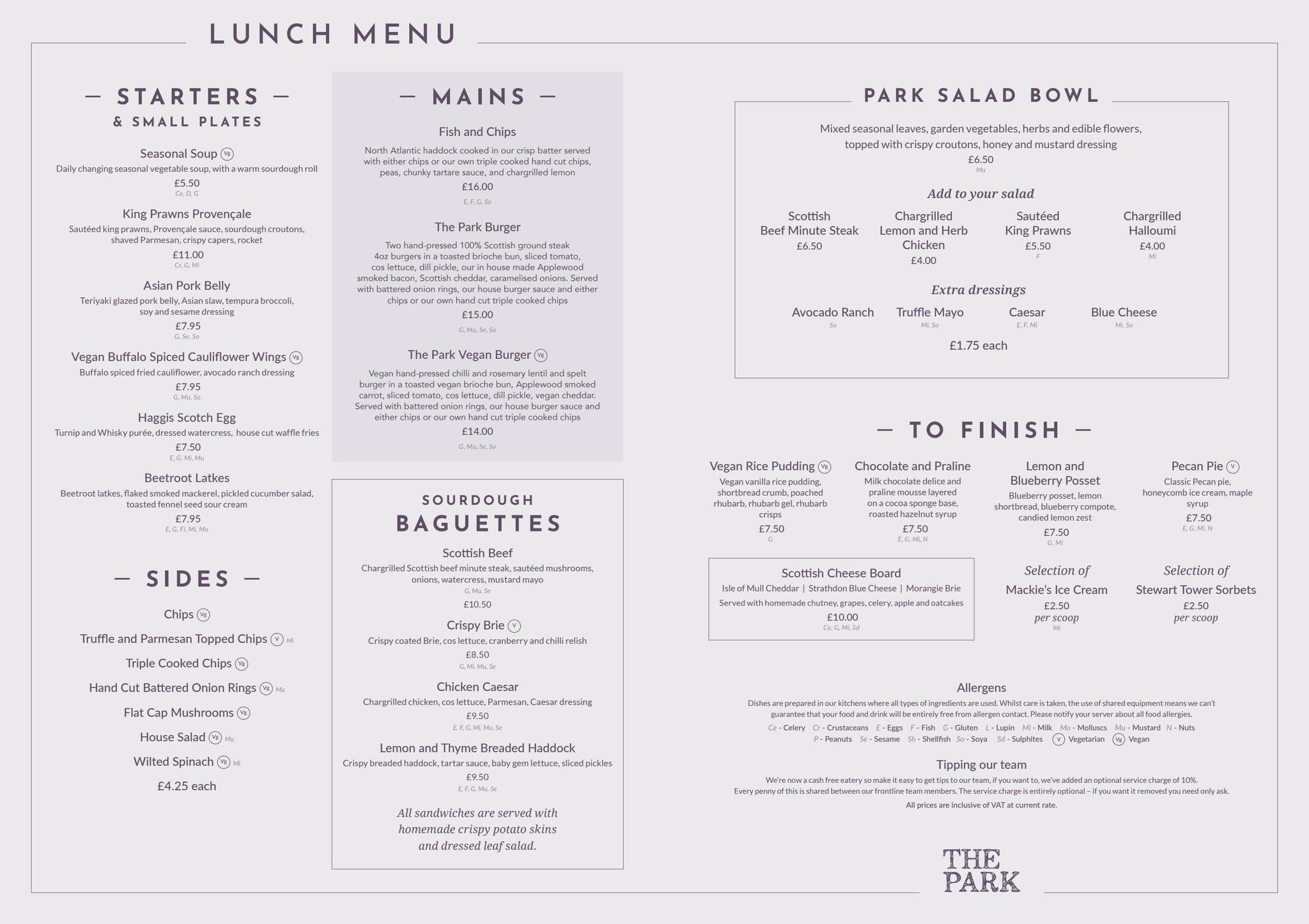 The Park Hotel Lunch Menu by Peebles Hydro - Issuu