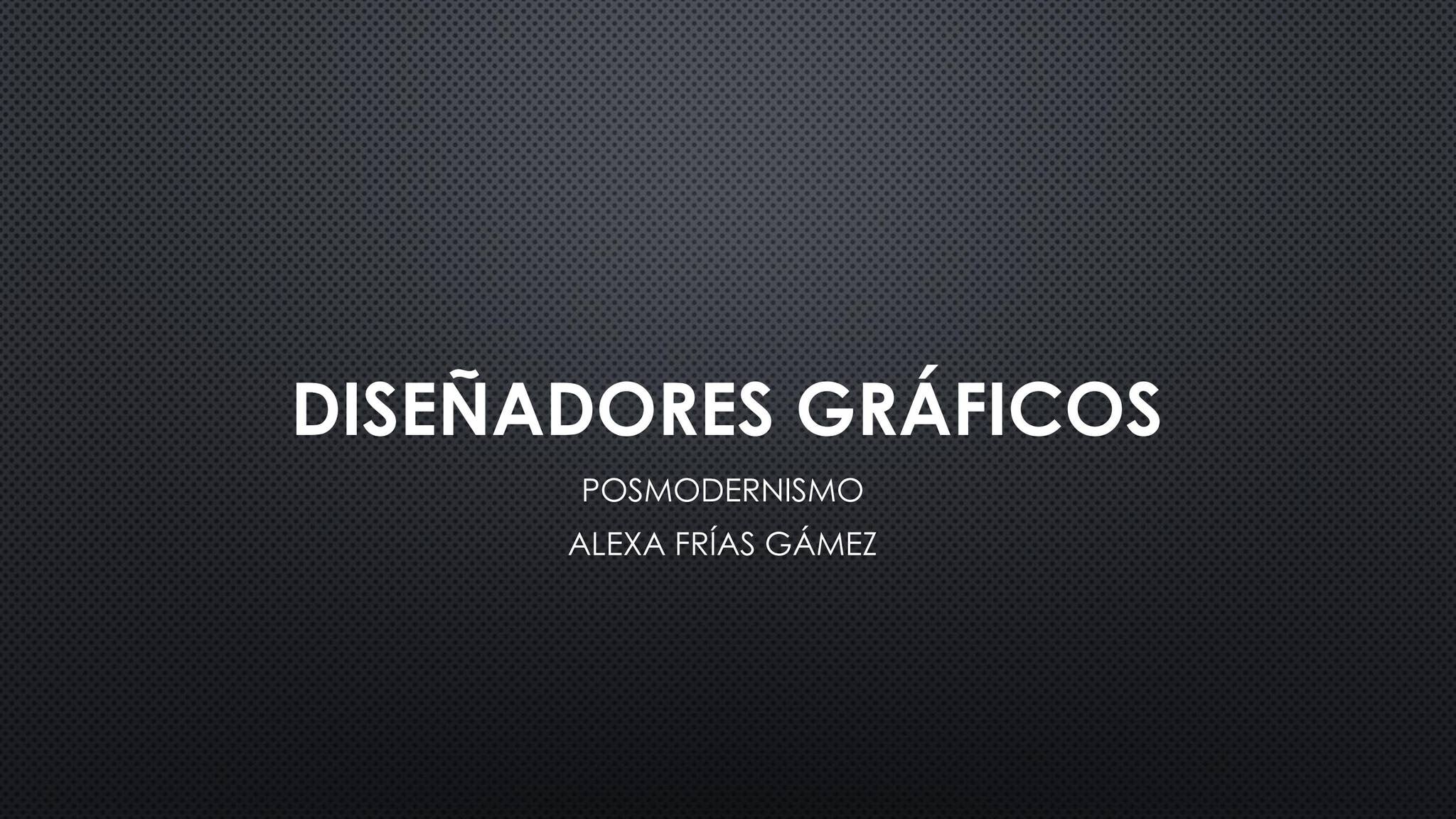 Alexa Frías Gámez - 10 diseñadores gráficos by Taller de Diseño ...