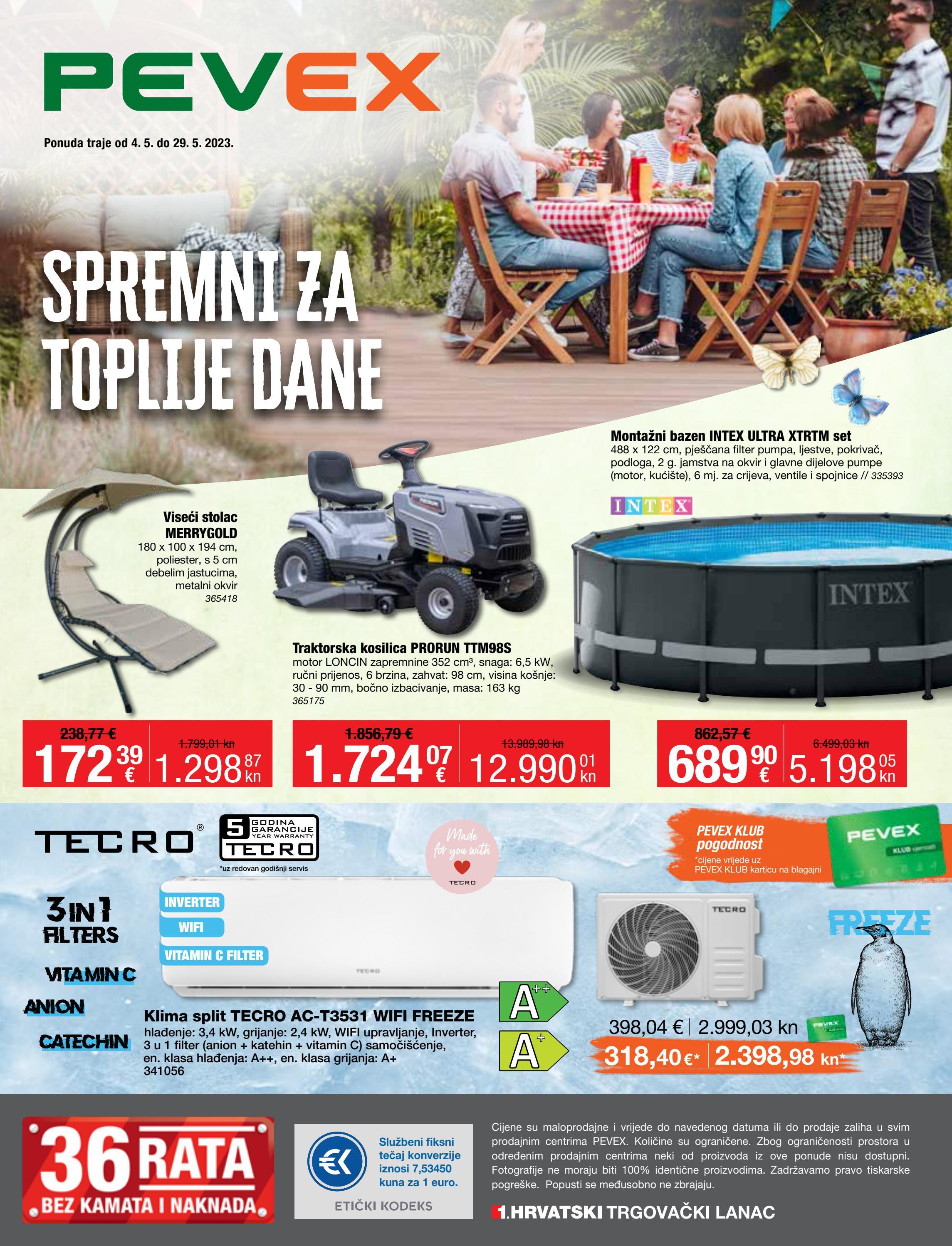 Pevex katalog od 04.-29.05.2023. by Catalog.hr - Issuu