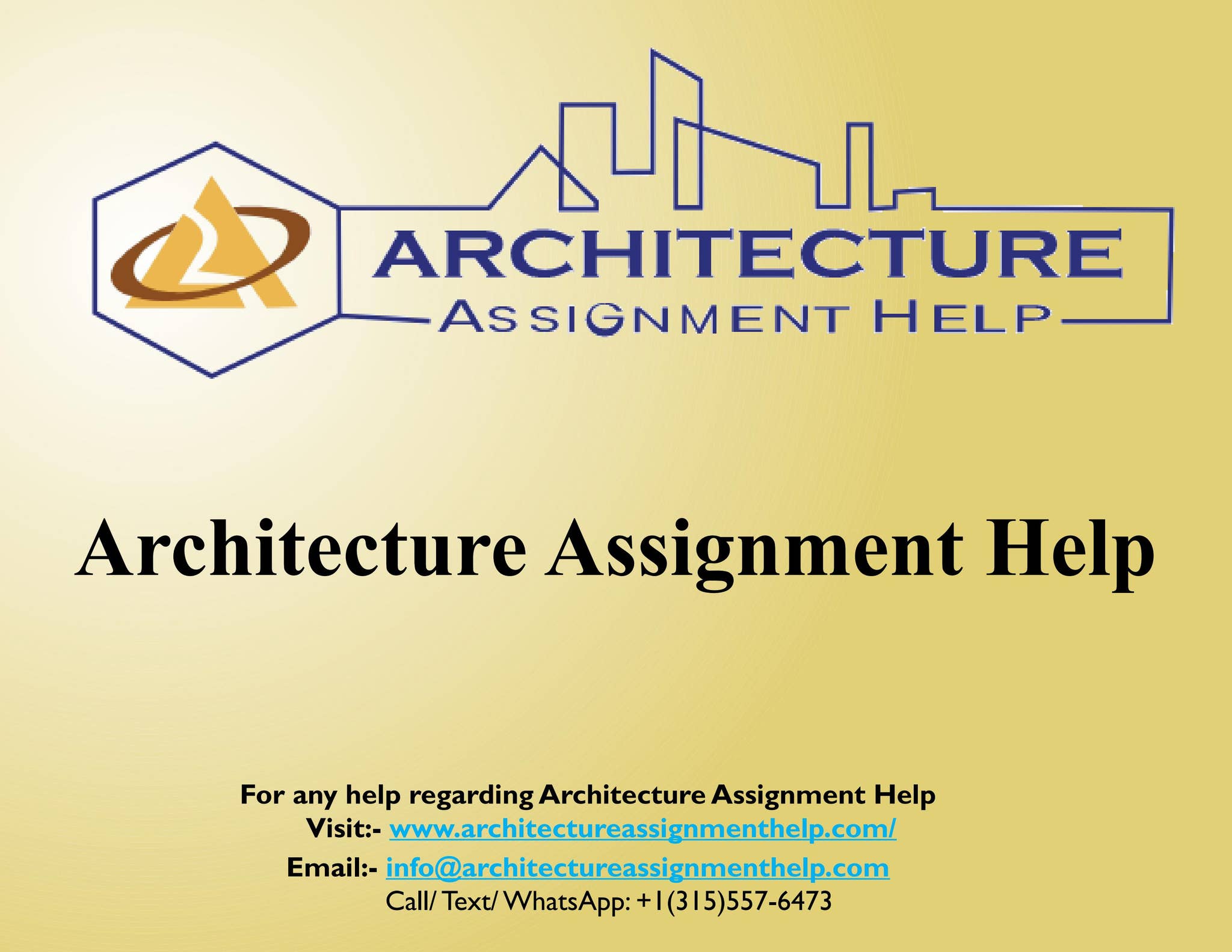 Architecture Assignment Help by Architecture Assignment Help - Issuu