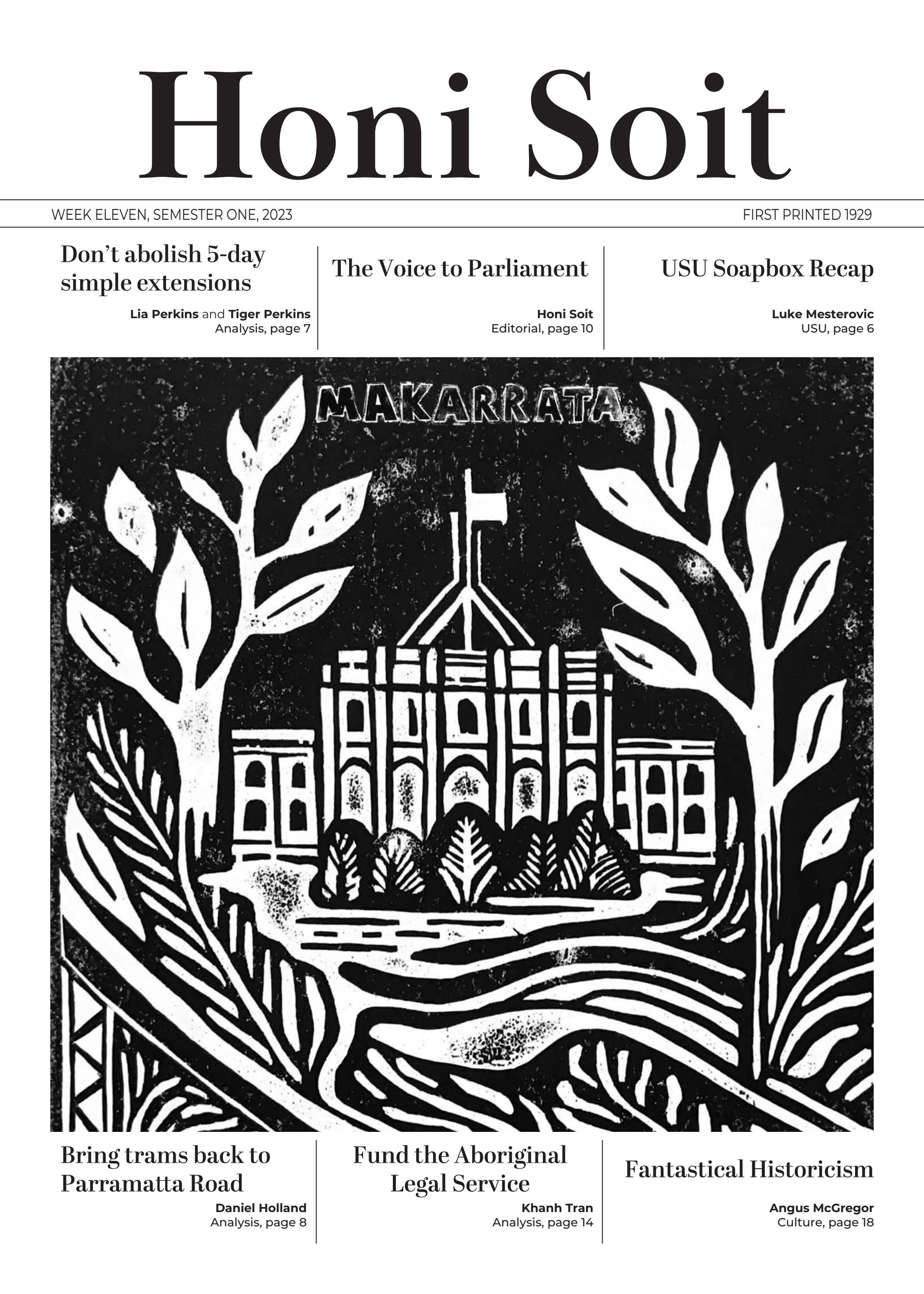 Honi Soit: Week 11, Semester 1, 2023 by SRC USyd Publications - Issuu