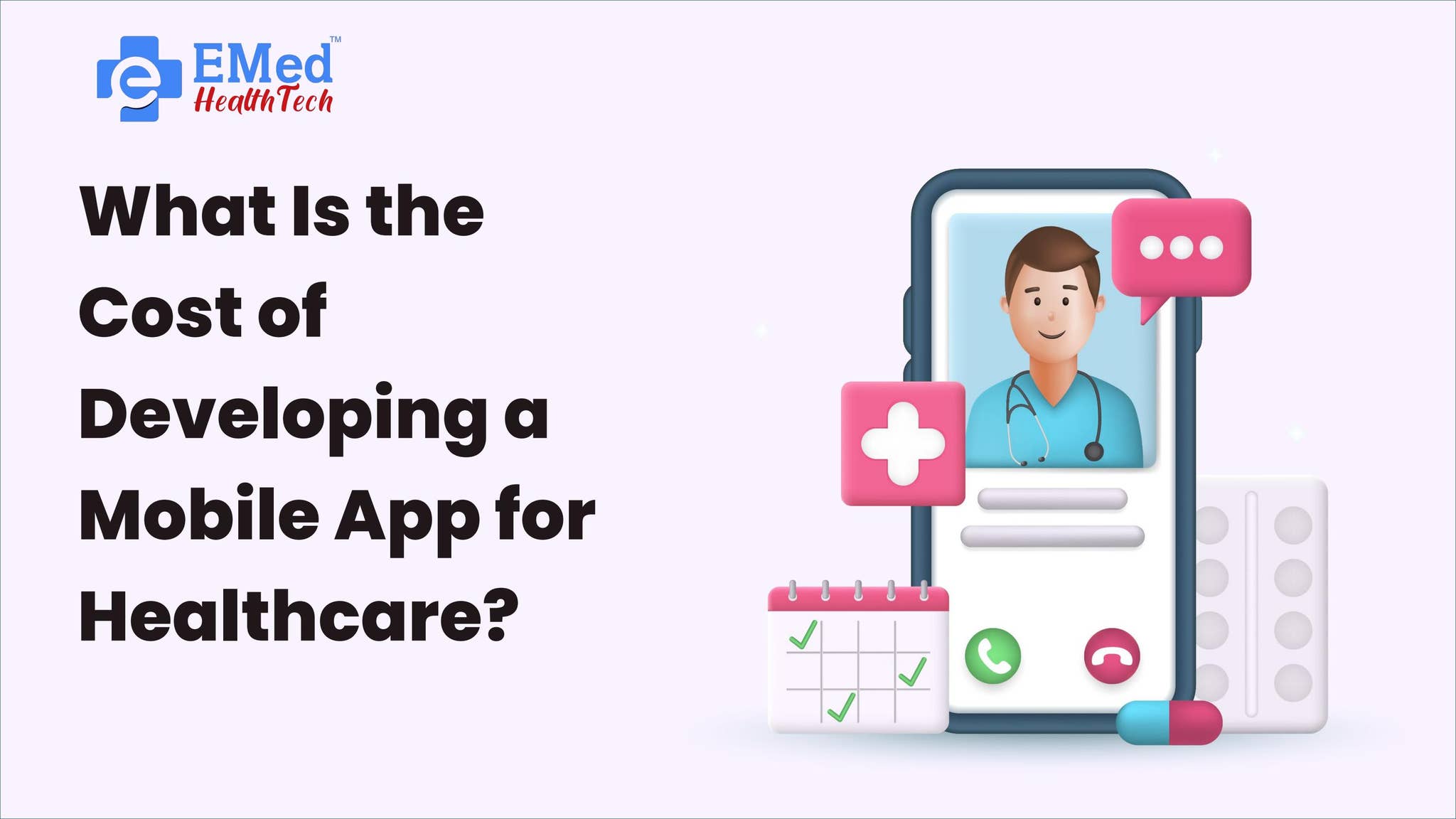 What Is the Cost of Developing a Mobile App for Healthcare? by Emed ...