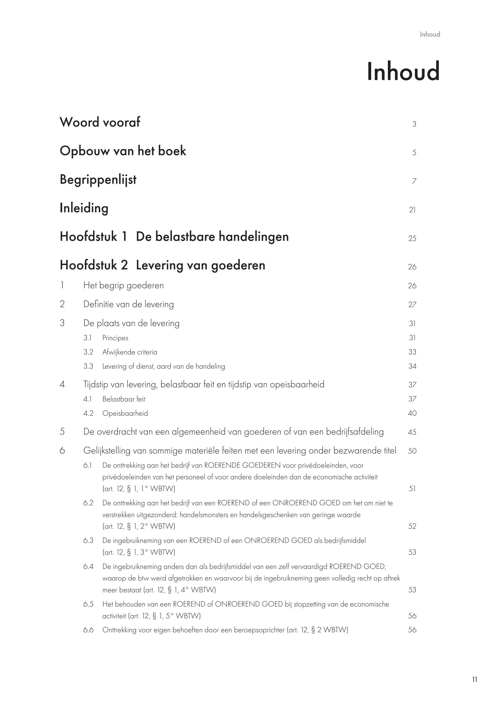 Inhoudsopgave_Praktisch btw-recht_2023 by VAN IN - Issuu