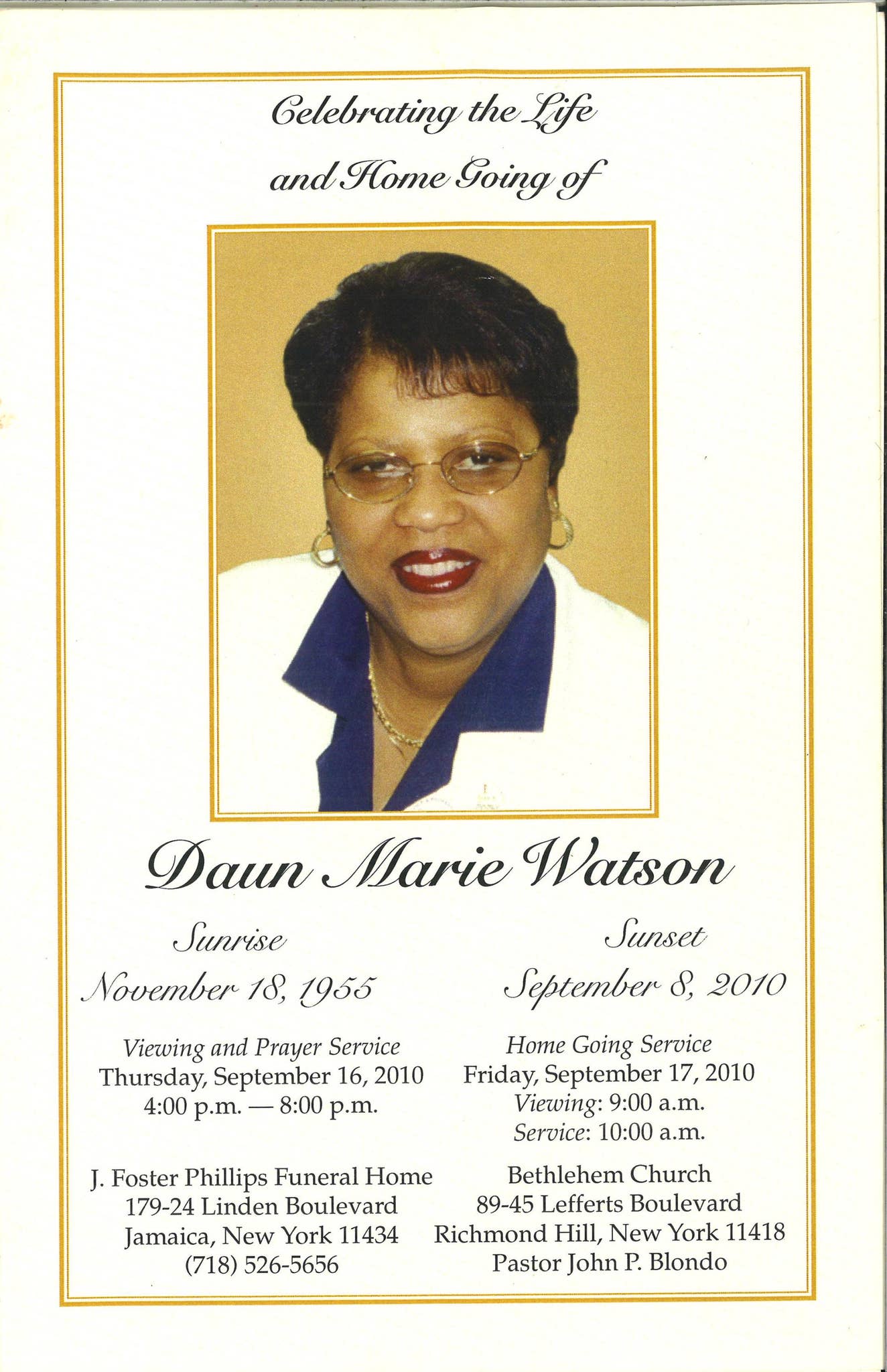 Dawn Marie Watson Funeral Program by hibbertfamily - Issuu