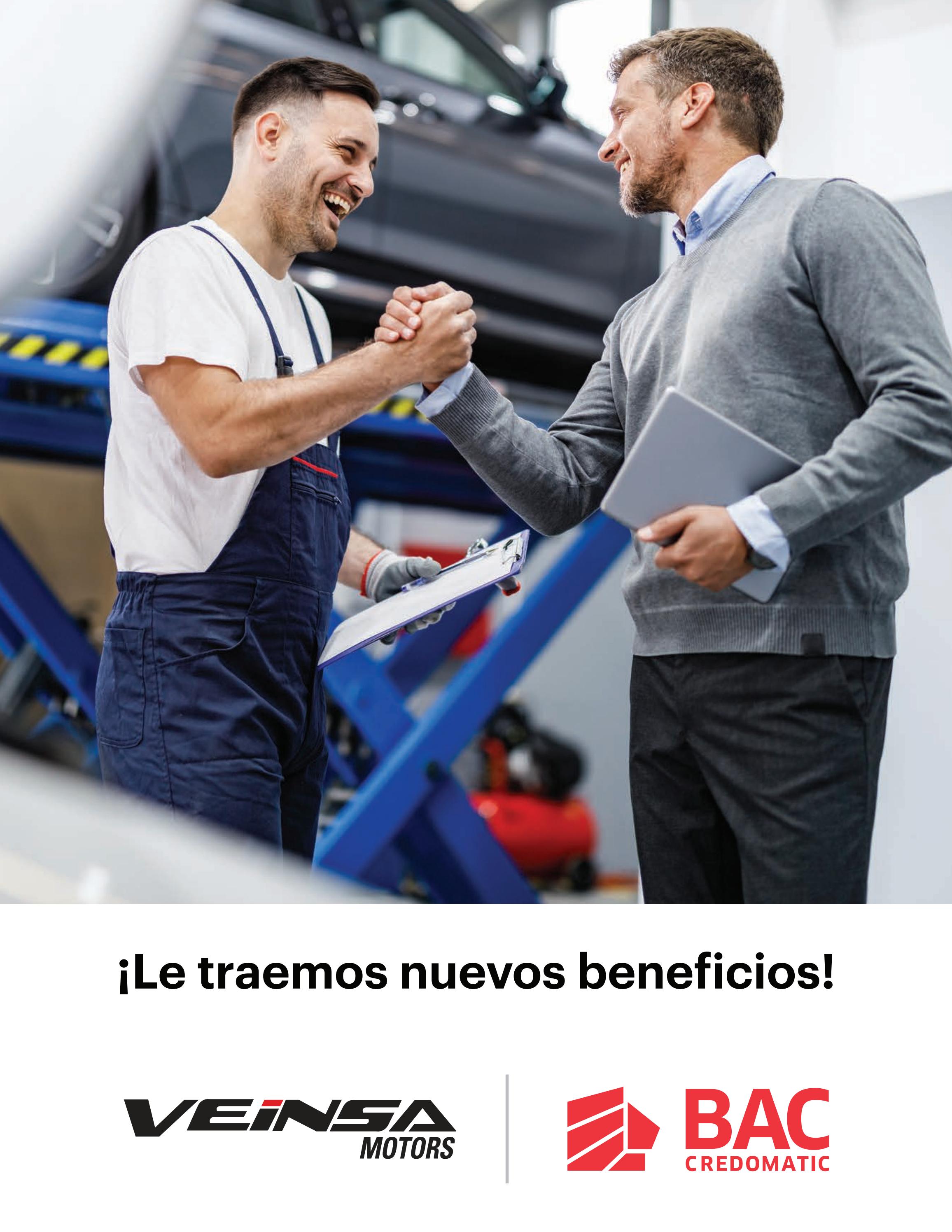 Beneficios Veinsa Motors | BAC Credomatic by BAC | Credomatic - Issuu
