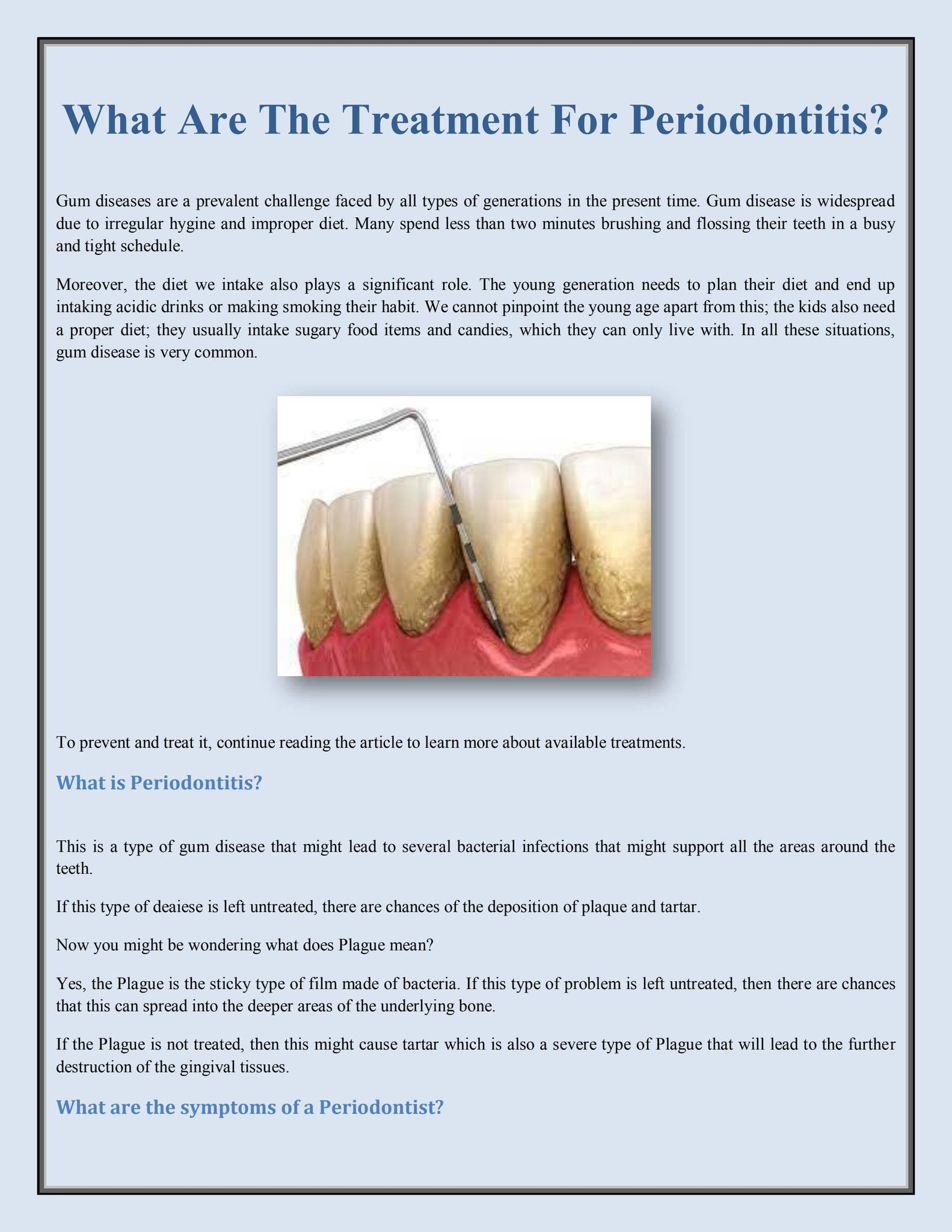 What Are The Treatment For Periodontitis? by Emergency Dentistinhouston ...