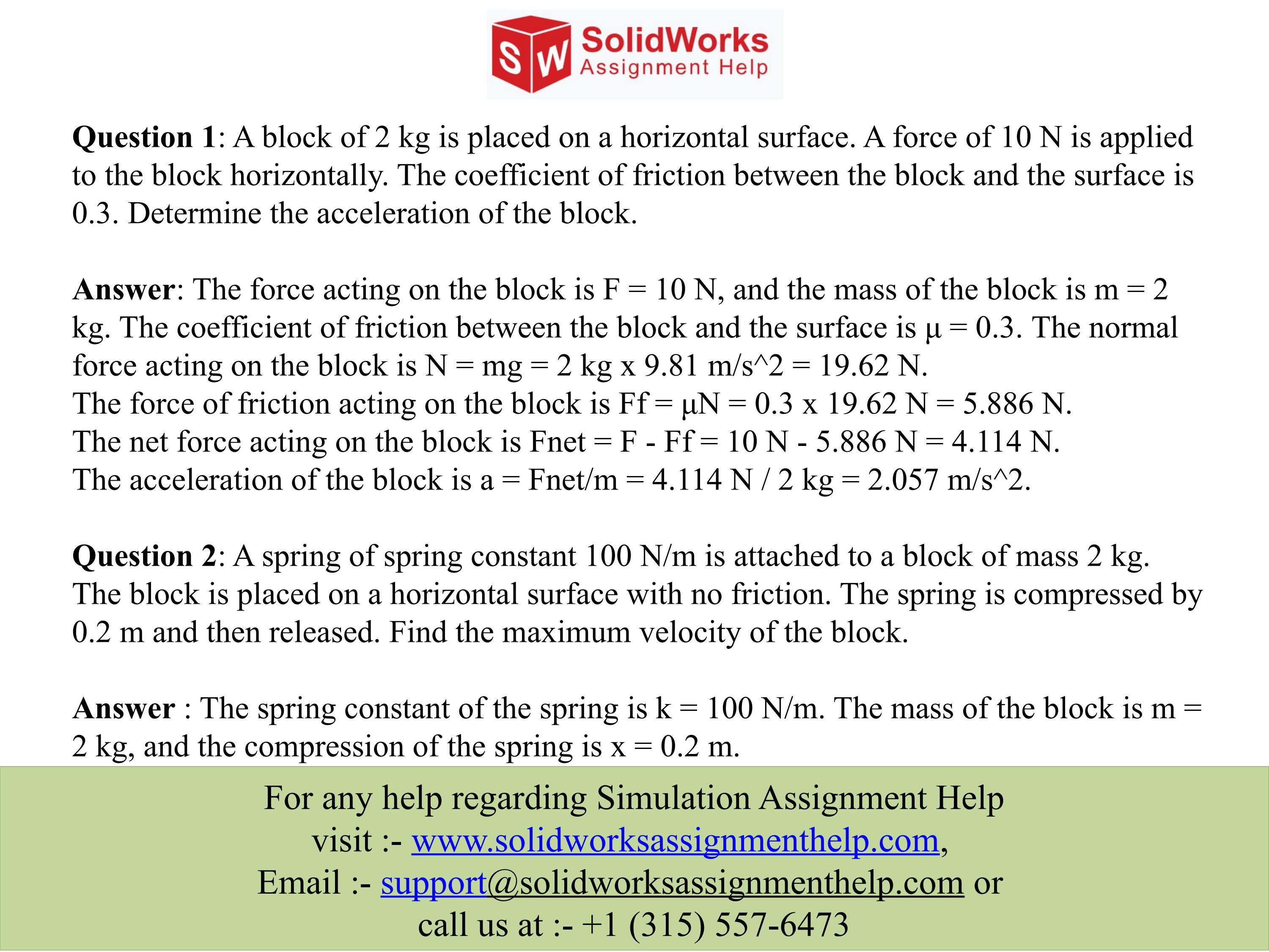 Solidworks Assignment Help by Solidwork Assignment Help - Issuu