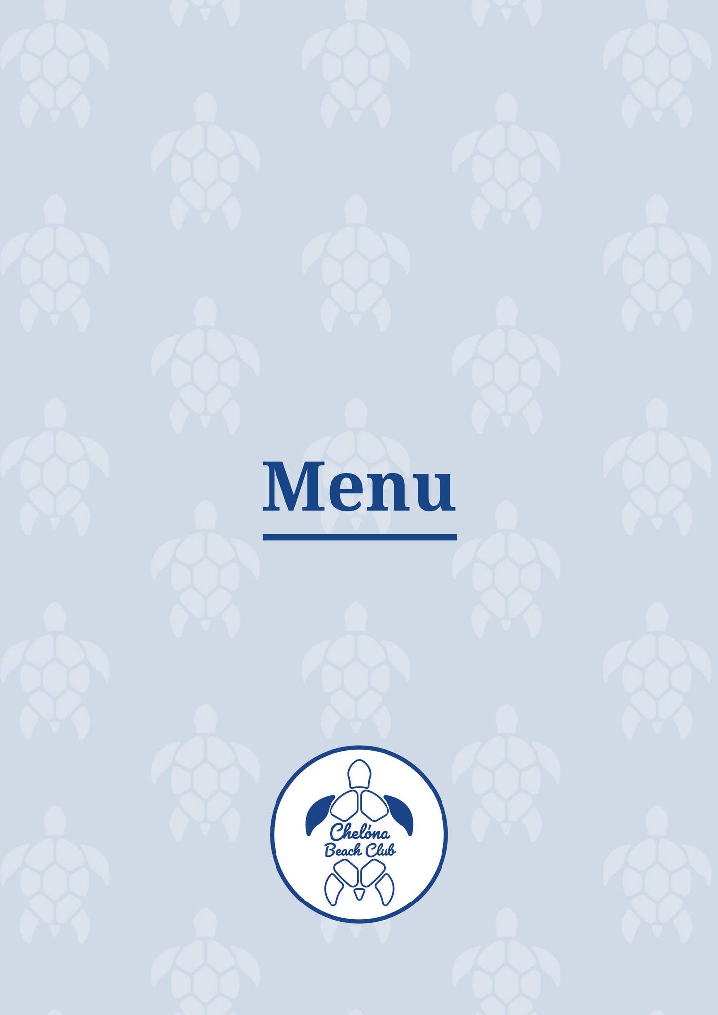 Chelona Beach Club Menu by Maria Evangelou - Issuu