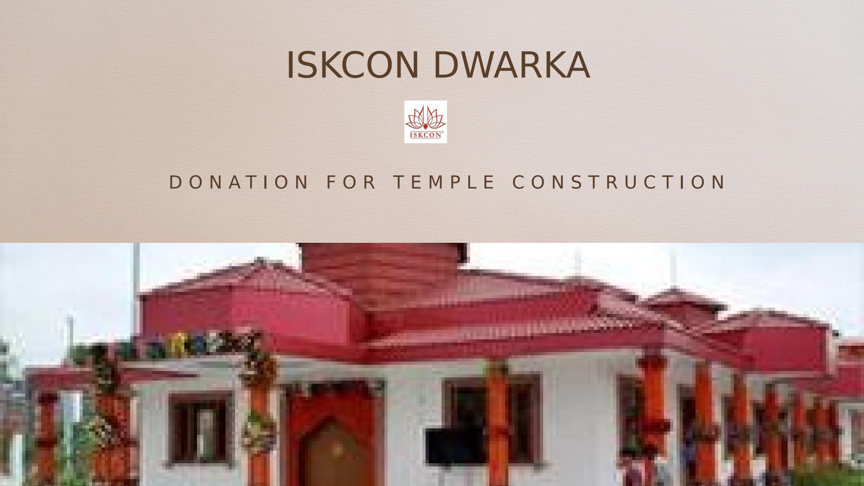 Support ISKCON Dwarka With Donation For Temple Construction by ...