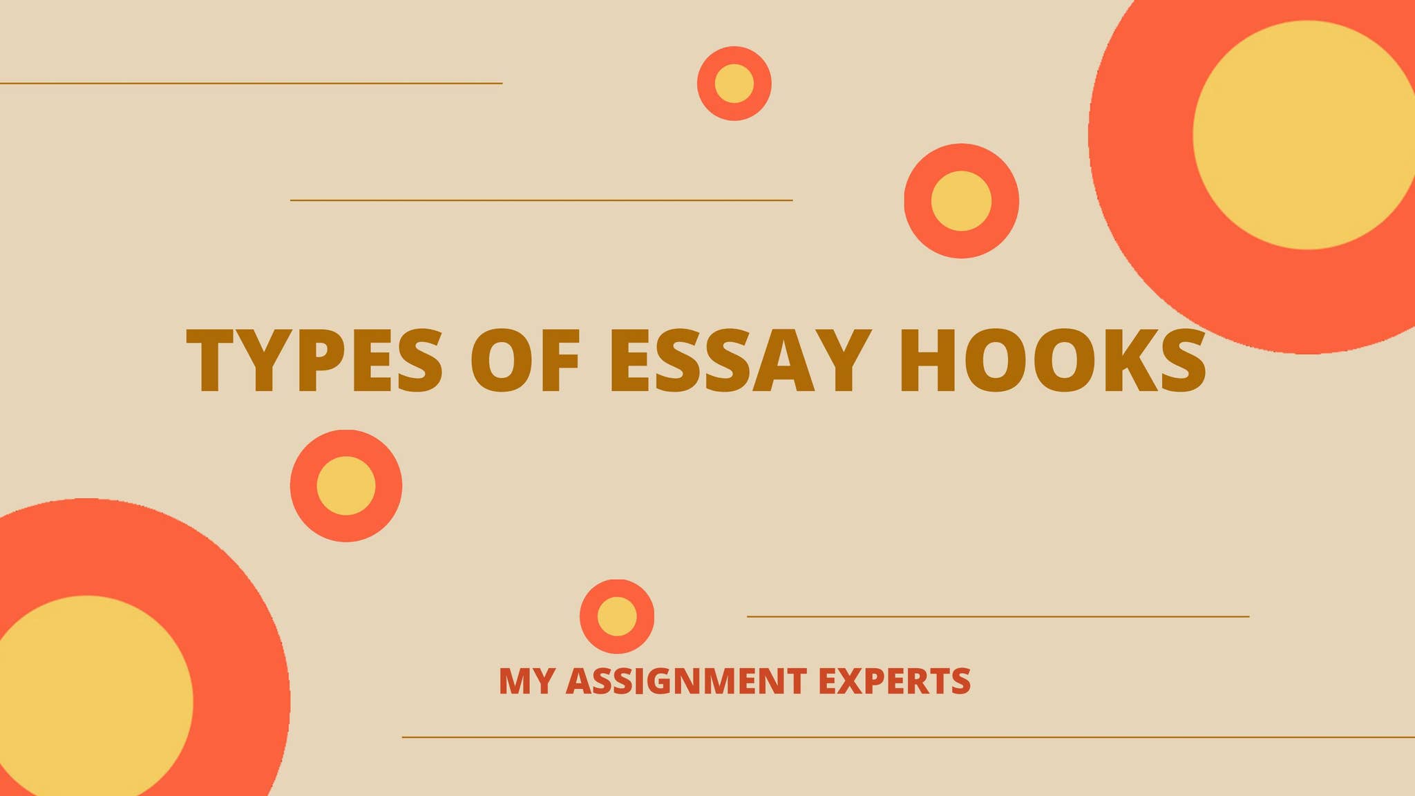 TYPES OF ESSAY HOOKS by sam martina - Issuu