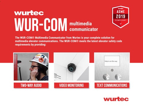 WUR-COM Multimedia Communicator Brochure by Wurtec - Issuu