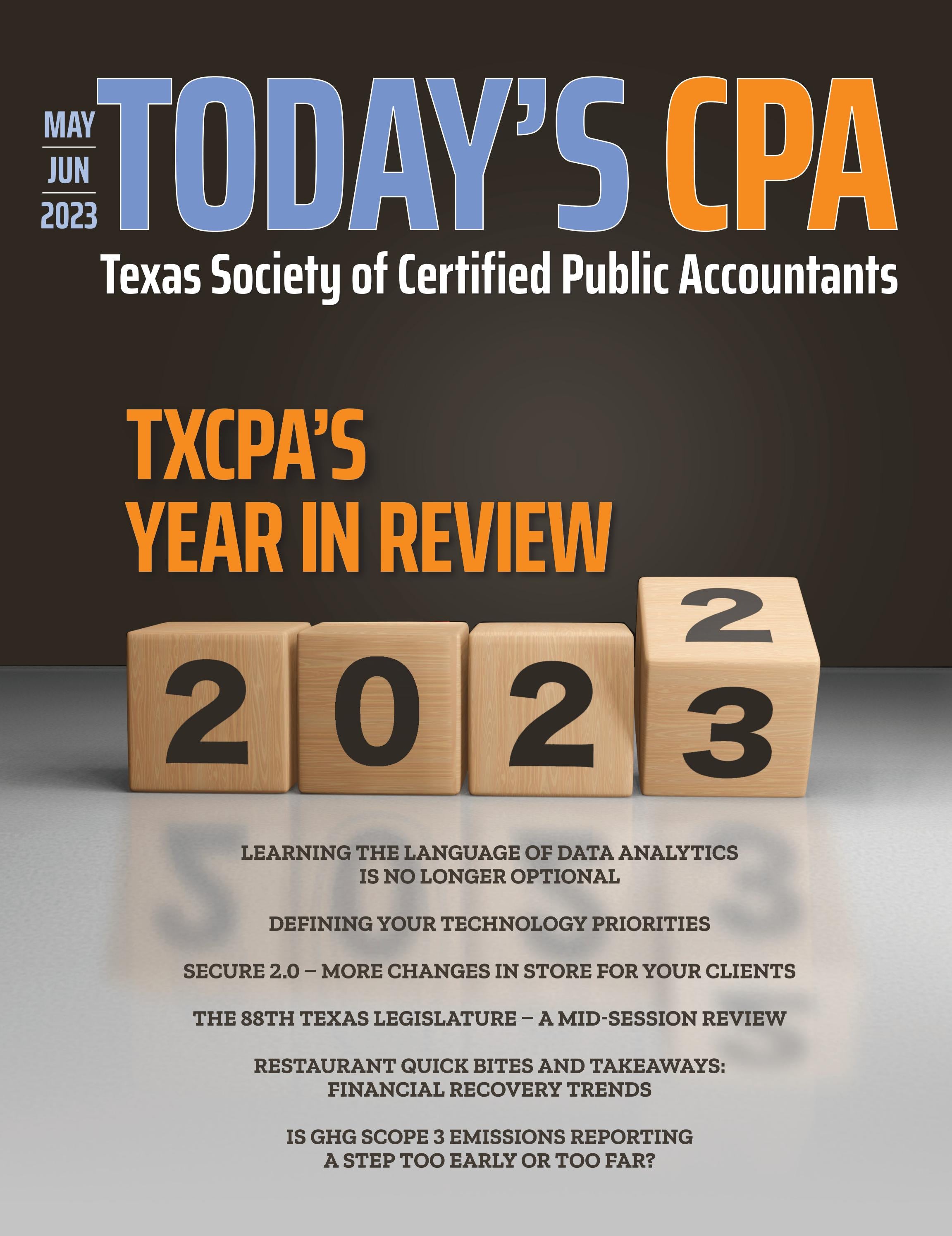 Today's CPA May June 2023 by Today's CPA - Issuu