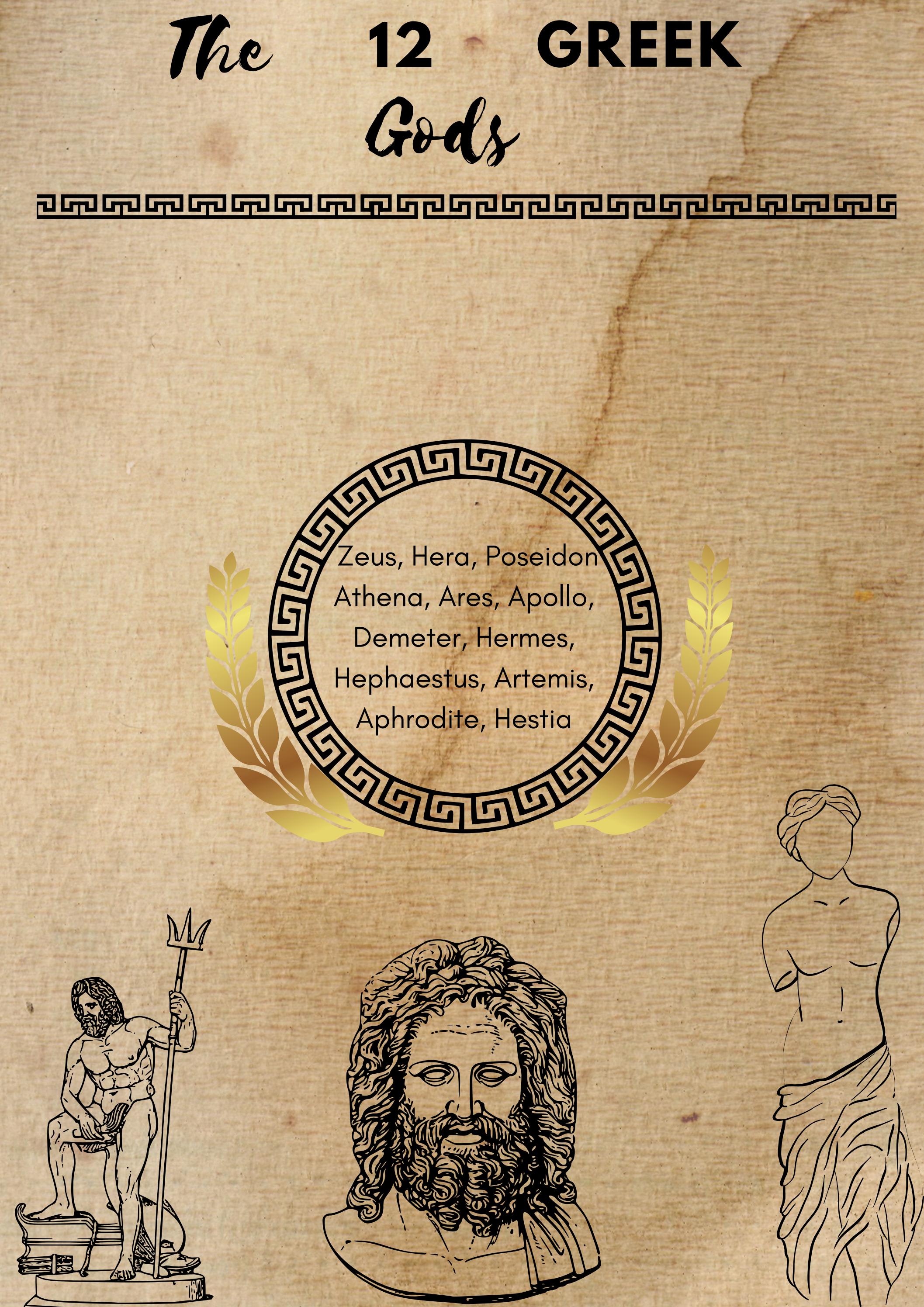 The 12 Greek Gods by Mickey Louise Benninga - Issuu