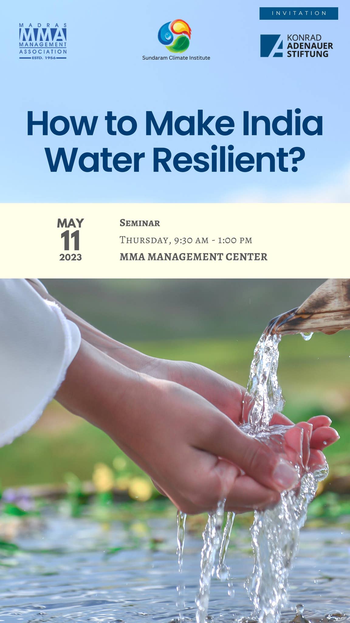 Water Resilient - 11 May 2023 by Madras Management Association - Issuu