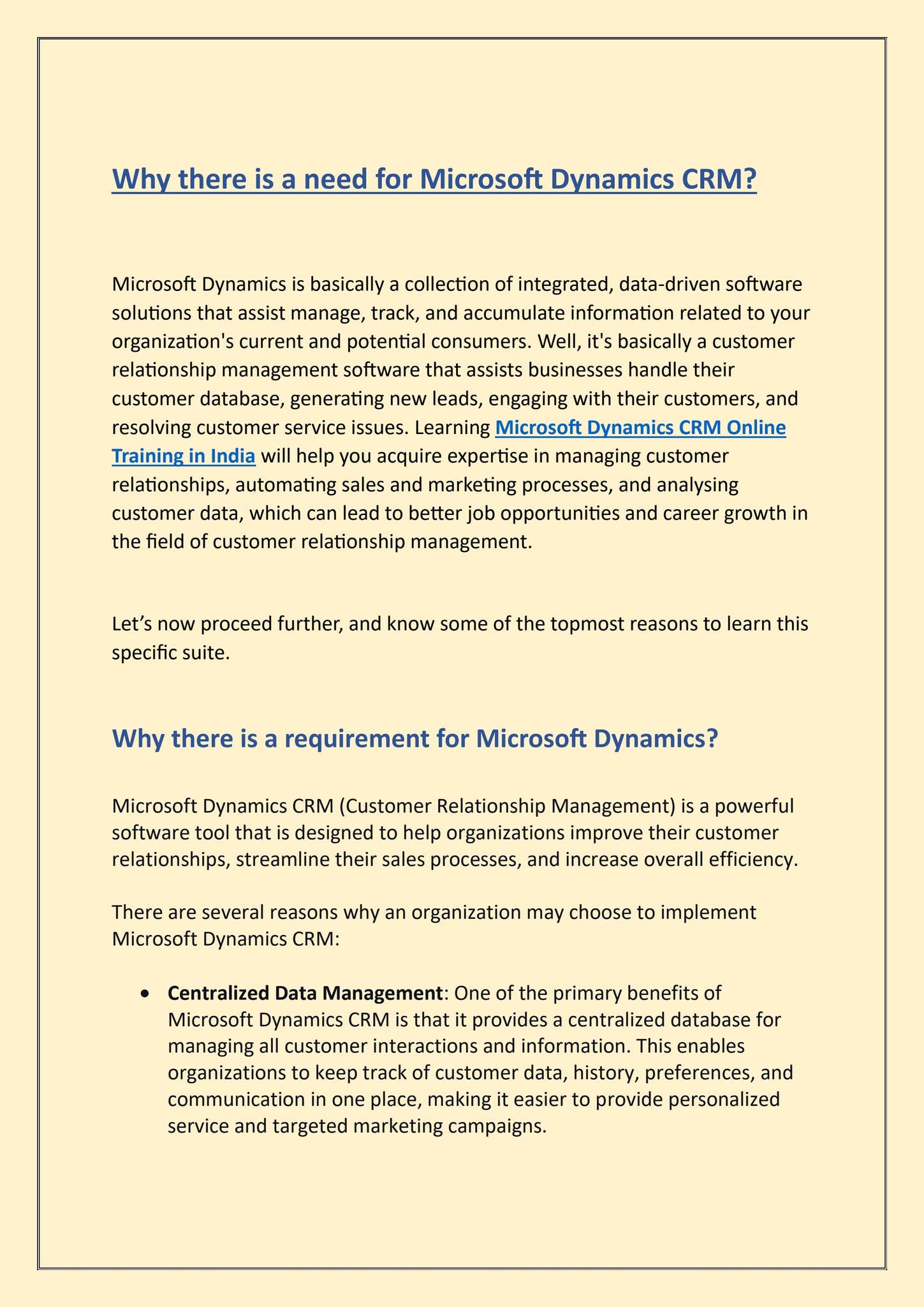 Why there is a need for Microsoft Dynamics CRM? by Manoj Kumar - Issuu