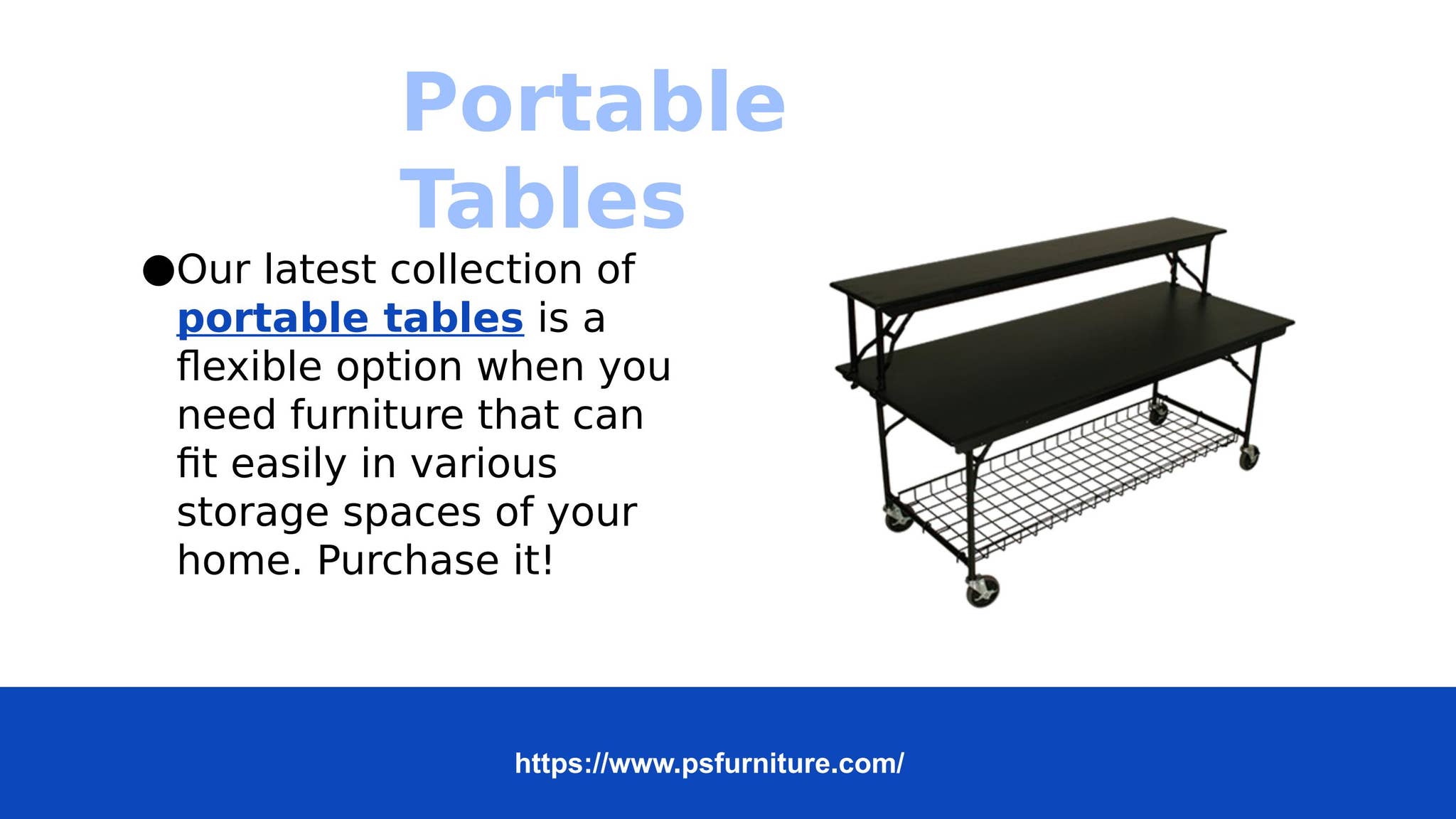 Portable Tables by PS Furniture - Issuu