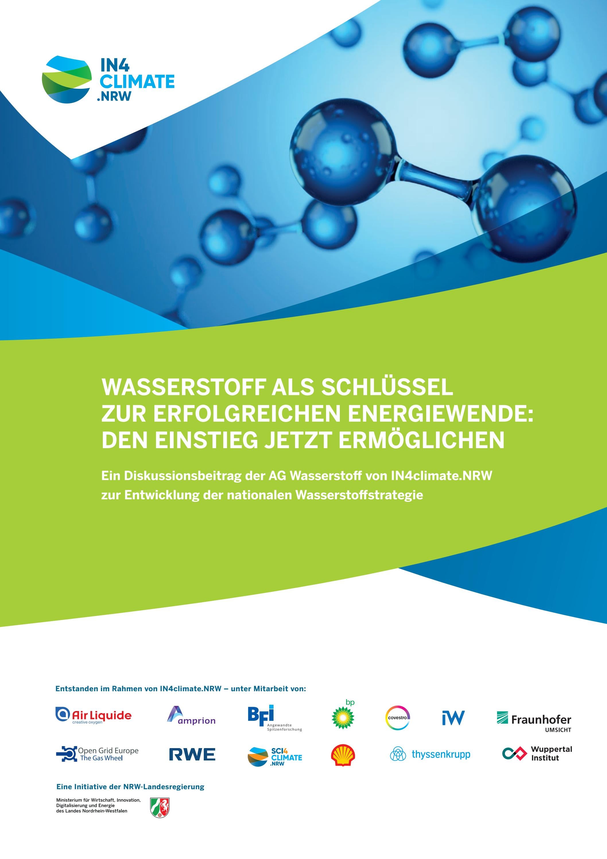 Wasserstoff als Schüssel zur erfolgreichen Energiewende - Den Einstieg ...