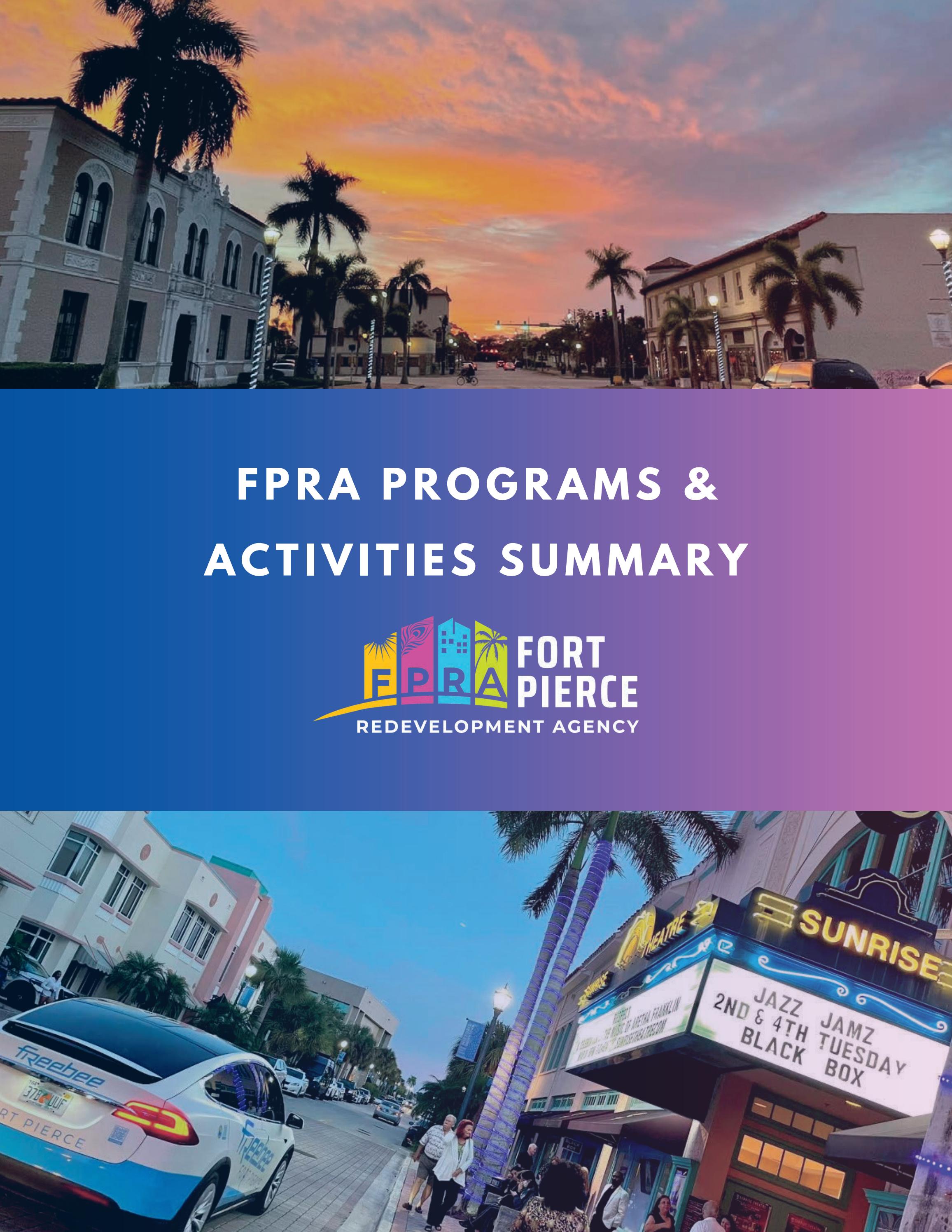 May 2023 FPRA Programs & Activities Summary by sadelgado - Issuu