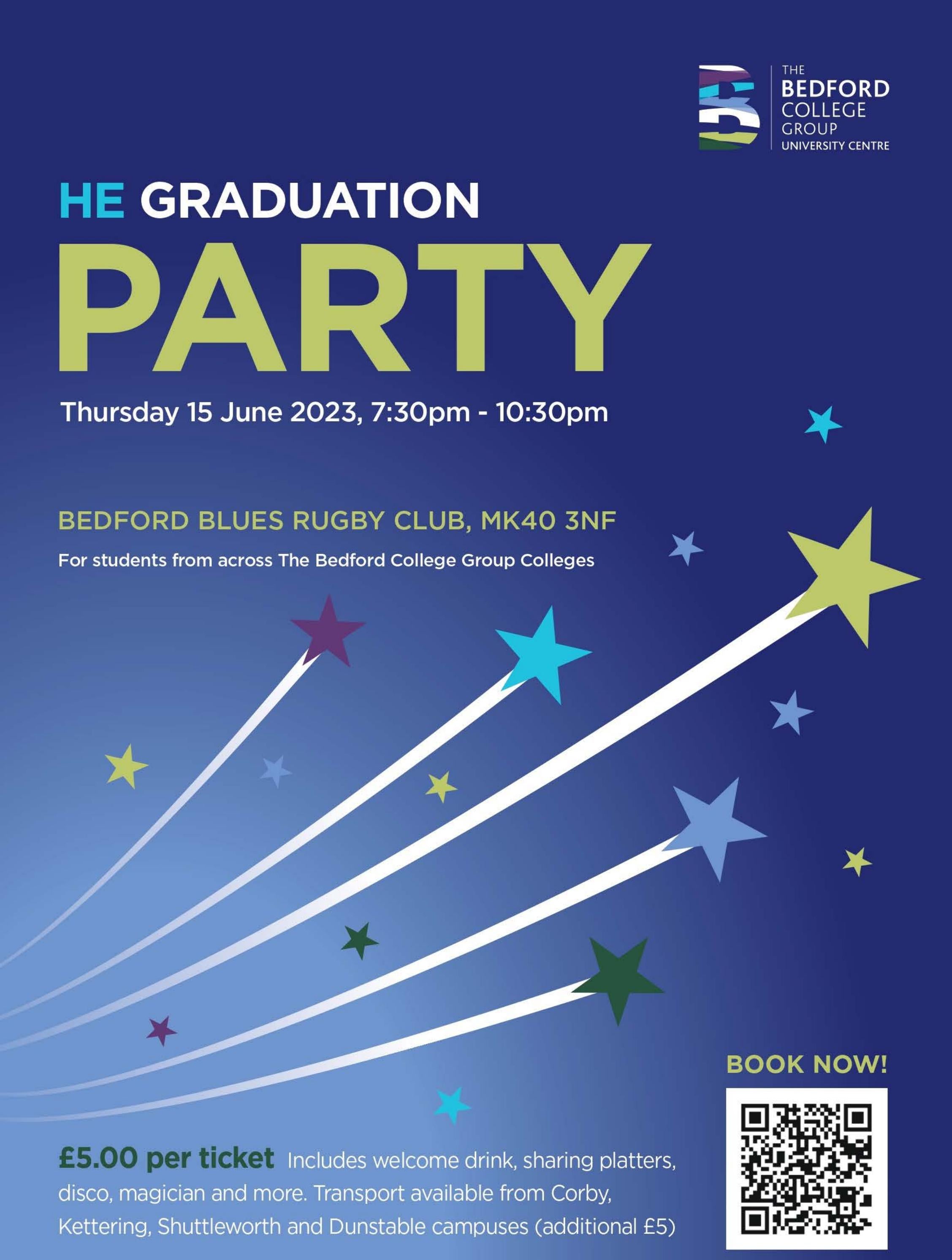 HE Party Graduation Invite Reminder by The Bedford College Group - Issuu