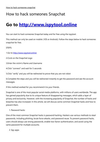 hack-someones-snapchat-mobile-2023 Publisher Publications - Issuu