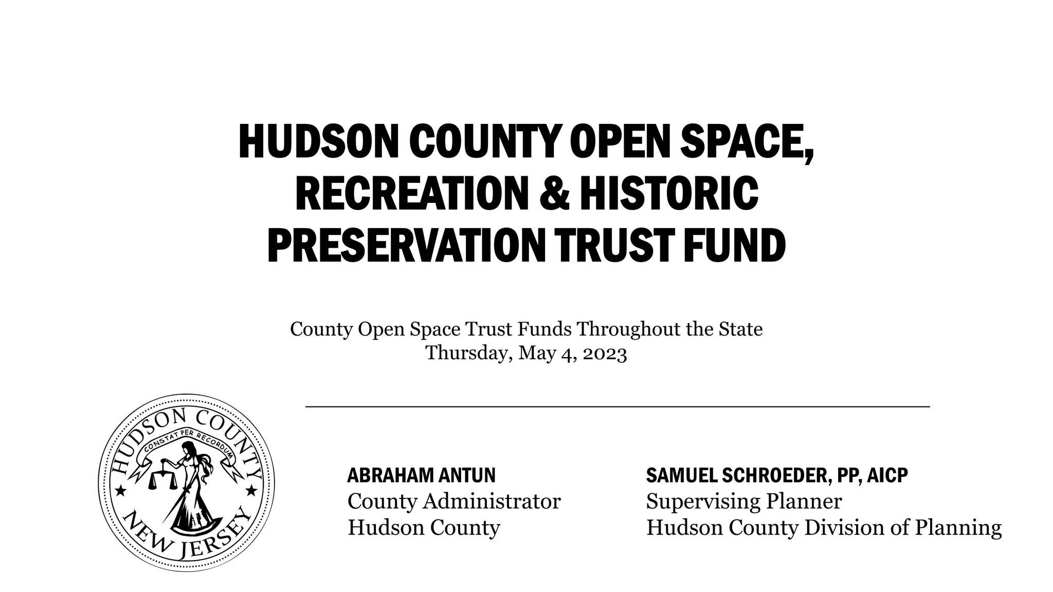 NJAC Conference Presentation by Sam Schroeder, AICP - Issuu