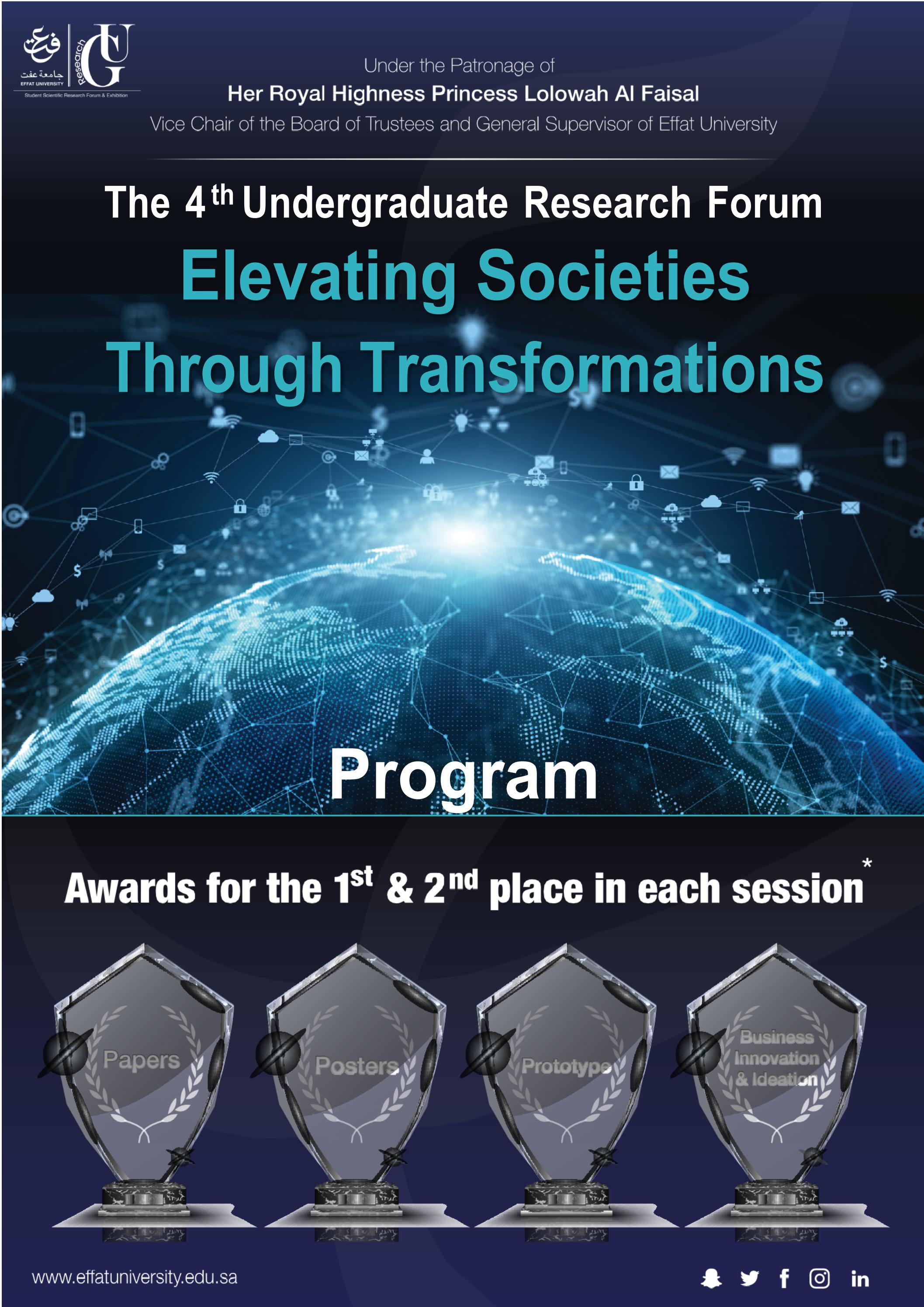 Undergraduate Research Forum 2023 Program by effatuniversity - Issuu