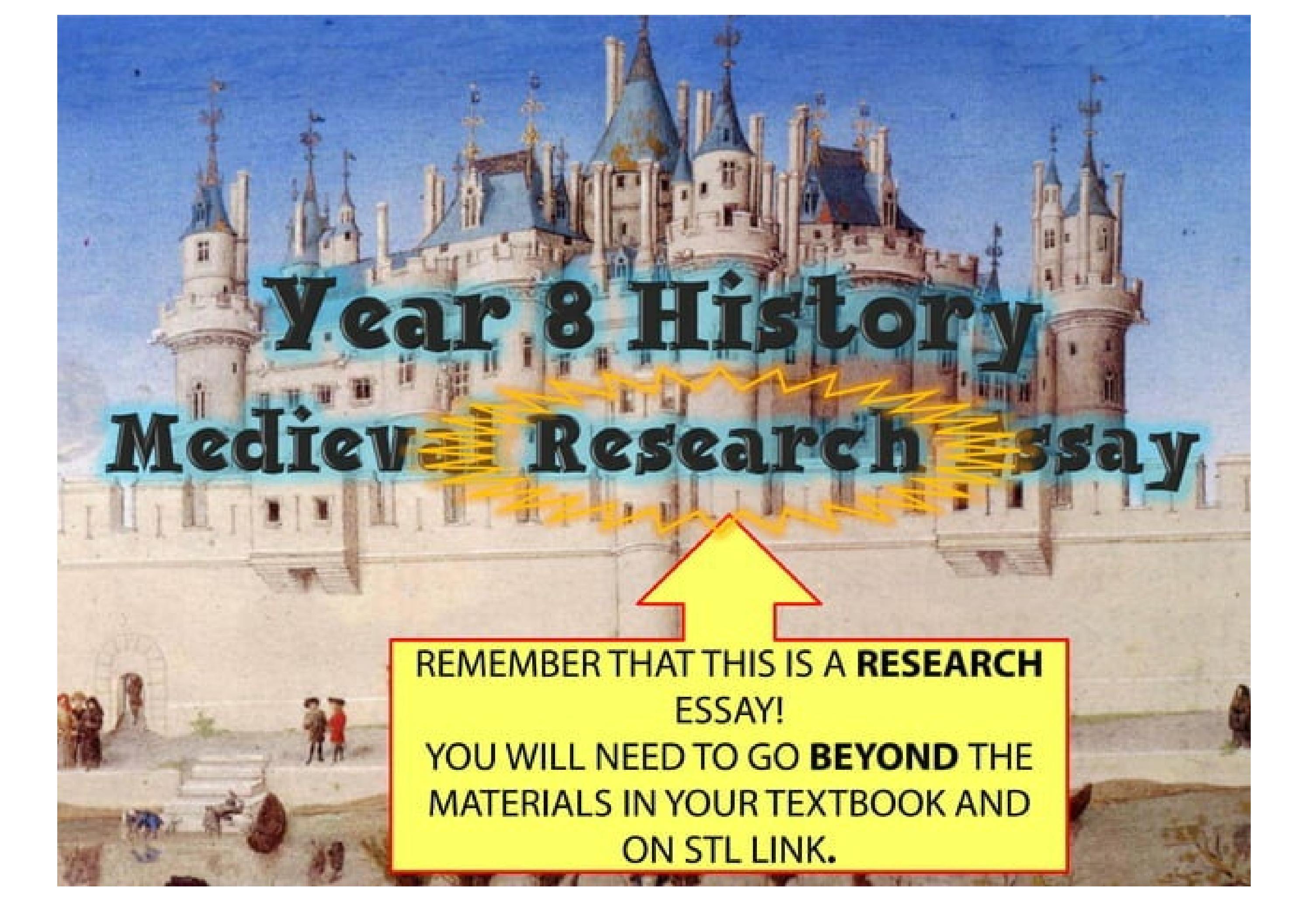 Year History Research Essay Introduction by Crystal Baker - Issuu
