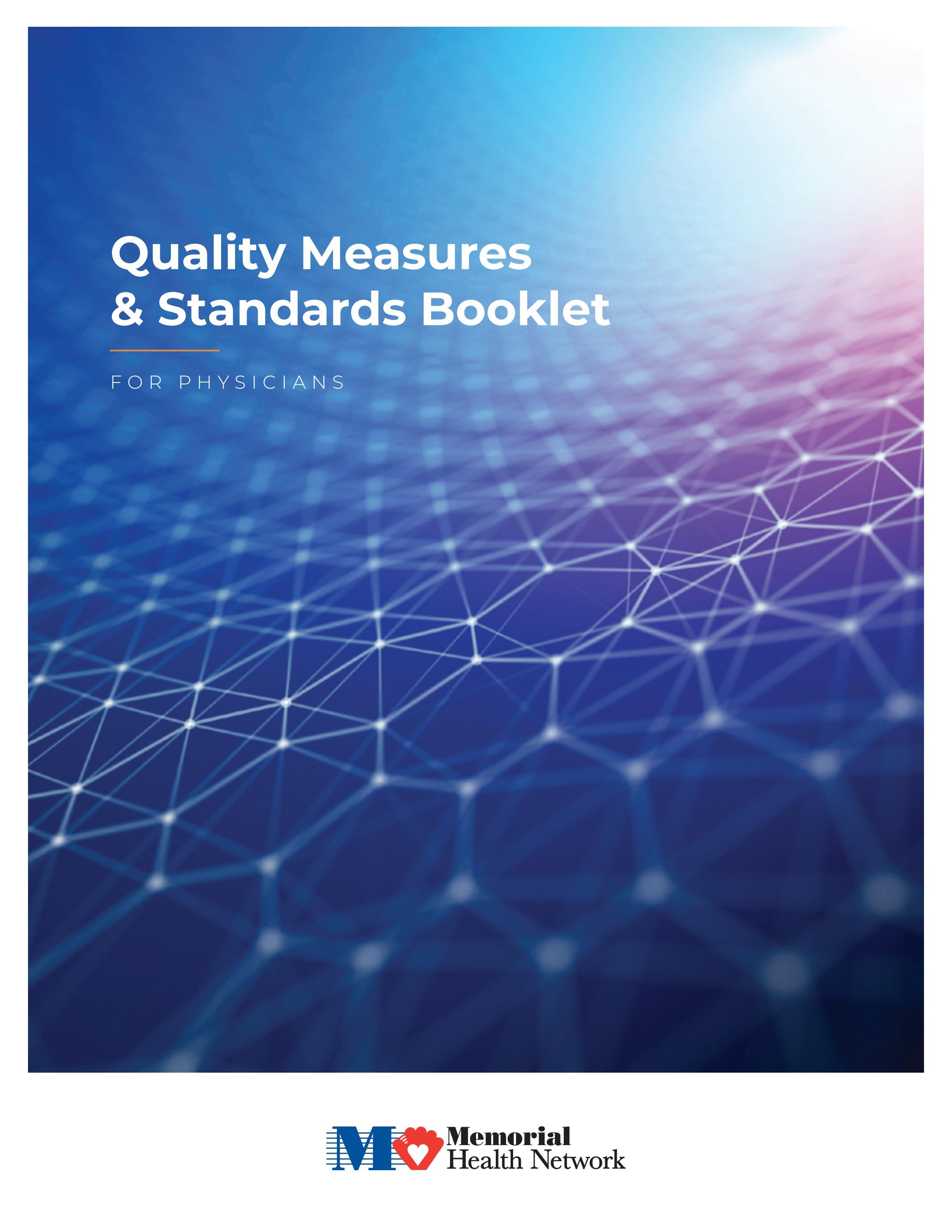 Quality Measures & Standards Booklet for Physicians by Atlantic Coast ...