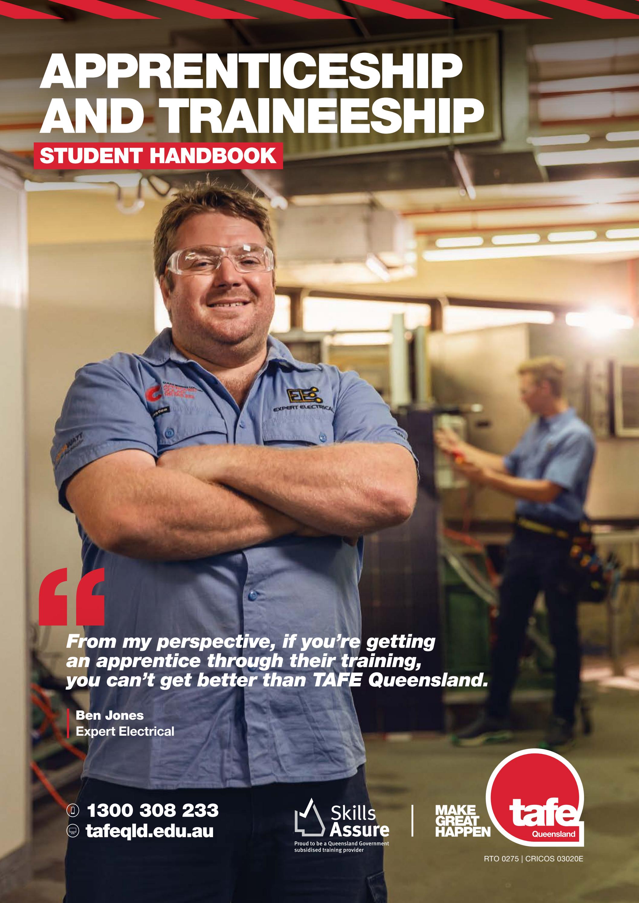 Apprenticeship and Traineeship Student Handbook - 2022-23 by tafeqldgc ...