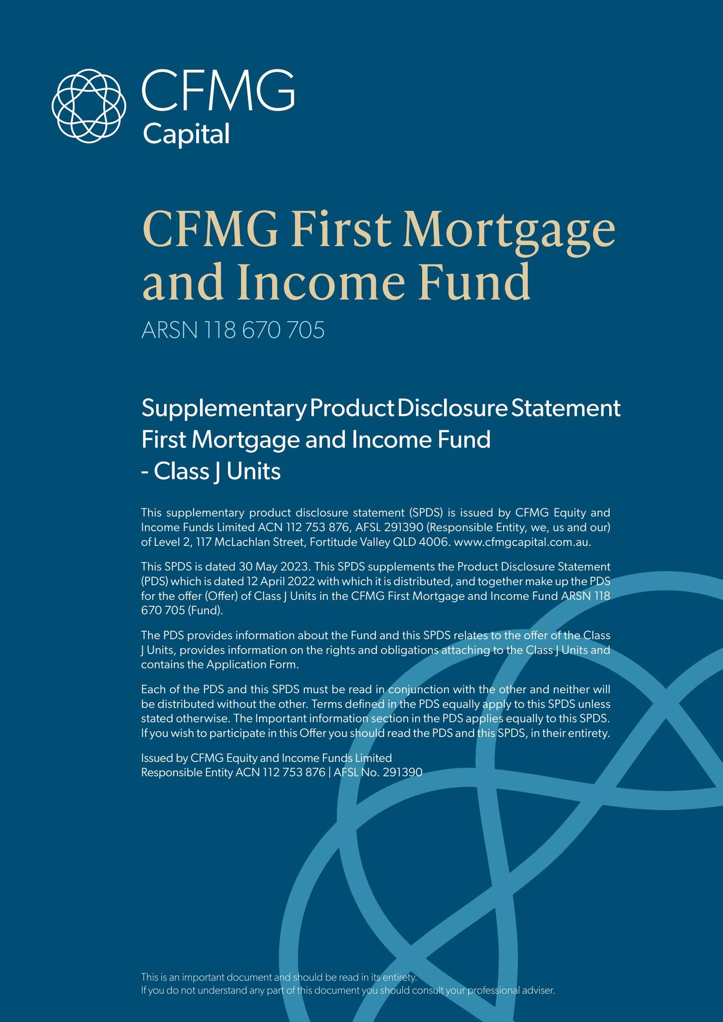First Mortgage and Income Fund SPDS - Class J Units by CFMG_Capital - Issuu