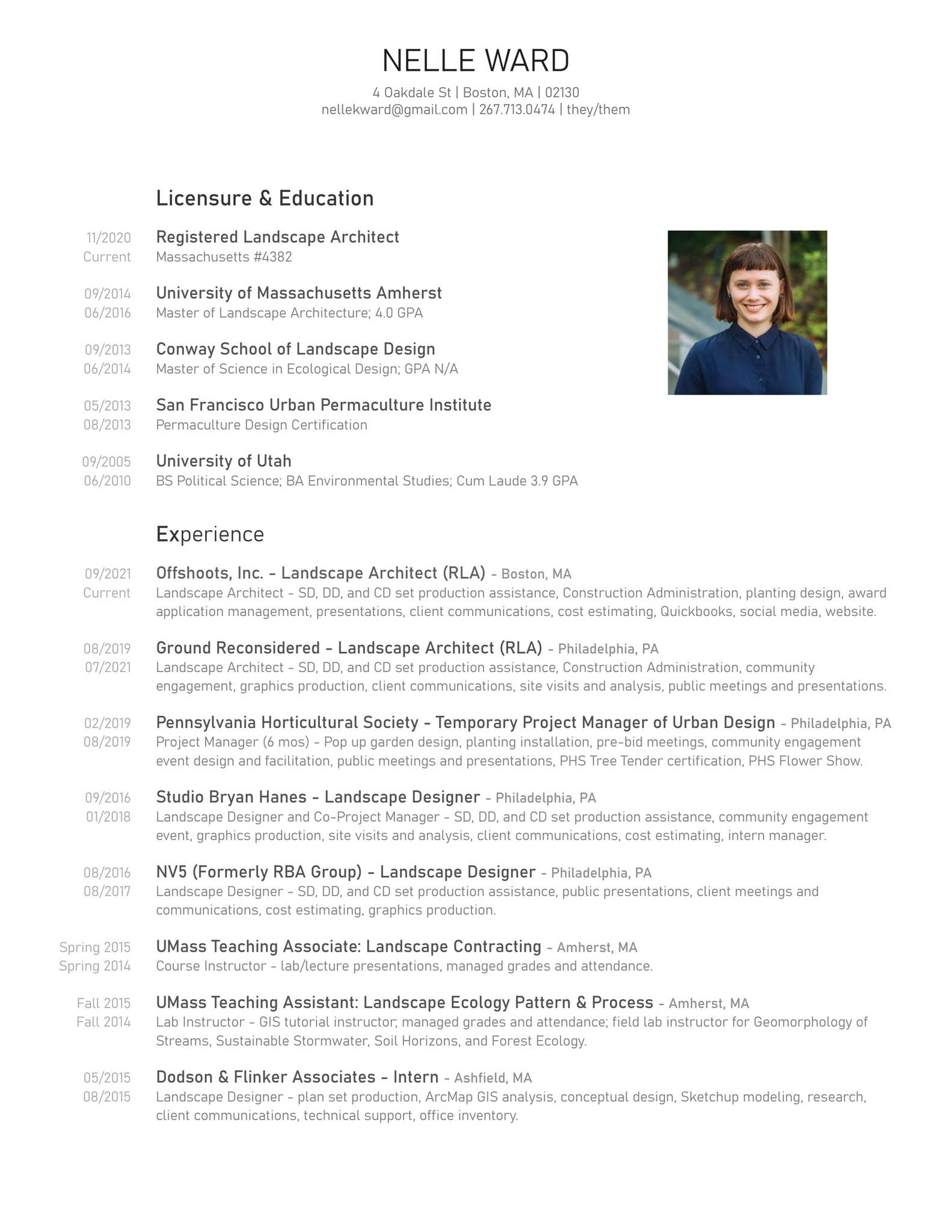 Ward - Resume by nelle ward - Issuu