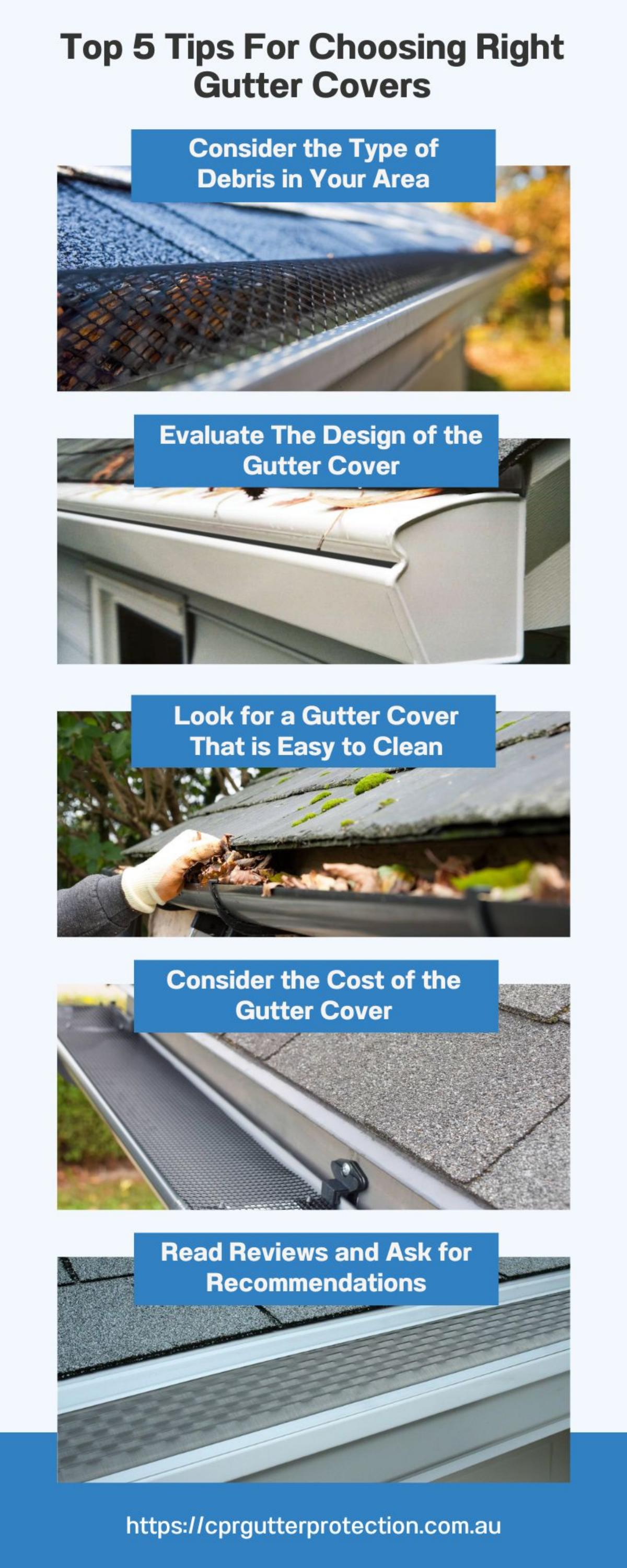 Top 5 Tips For Choosing Right Gutter Covers by CPR Gutter Protection ...
