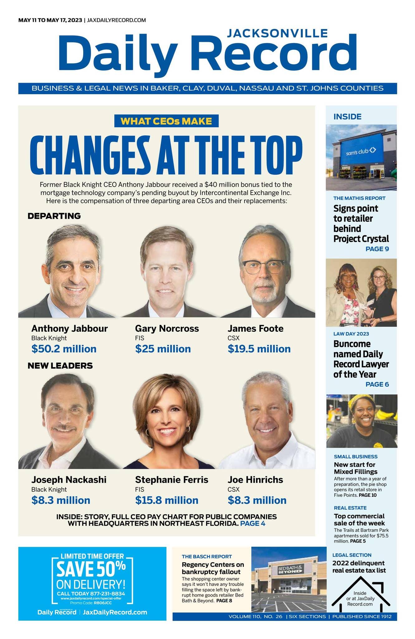 Jacksonville Daily Record 5/11/23 by Daily Record & Observer LLC - Issuu
