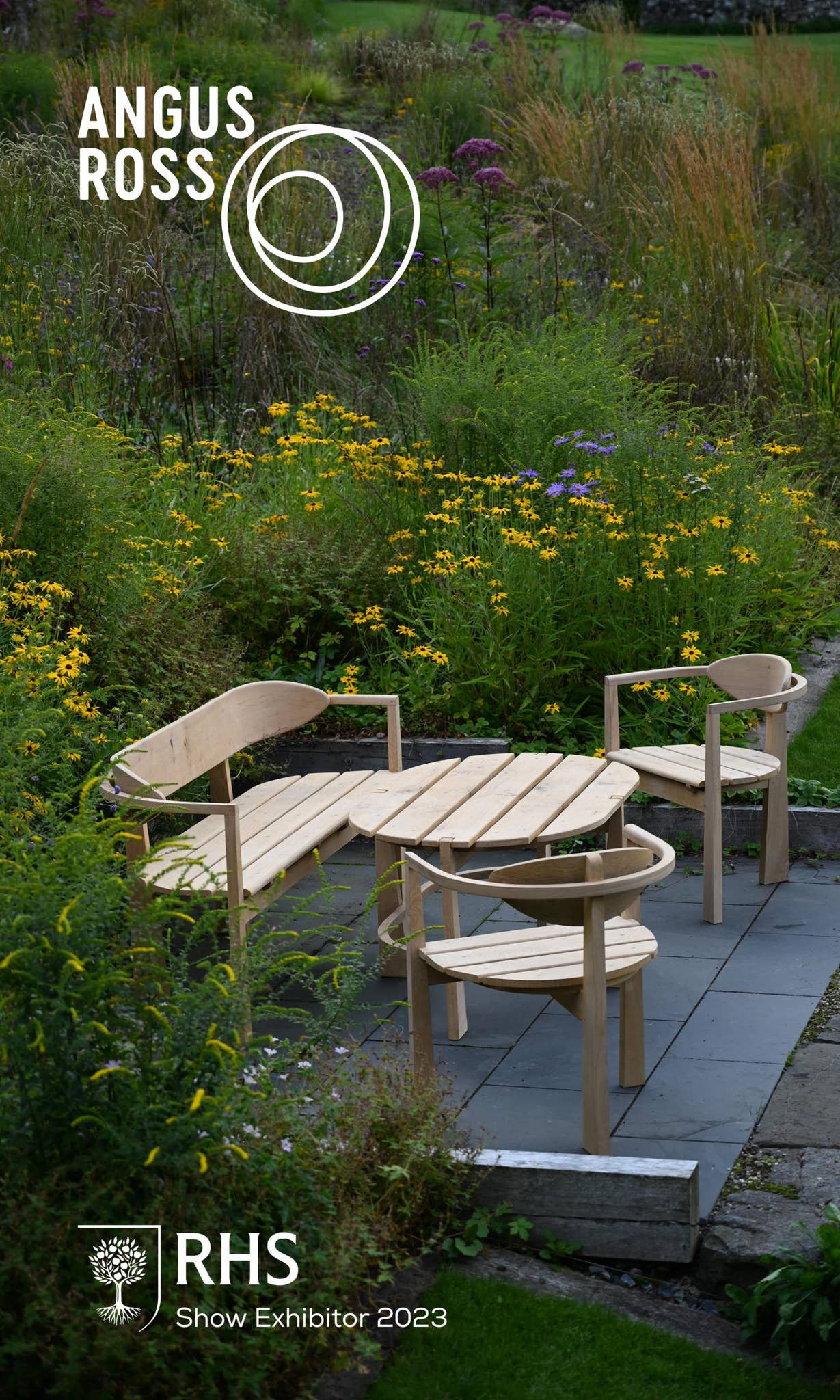 Angus Ross at RHS Chelsea 2023 by ANGUS ROSS bespoke furniture studio ...