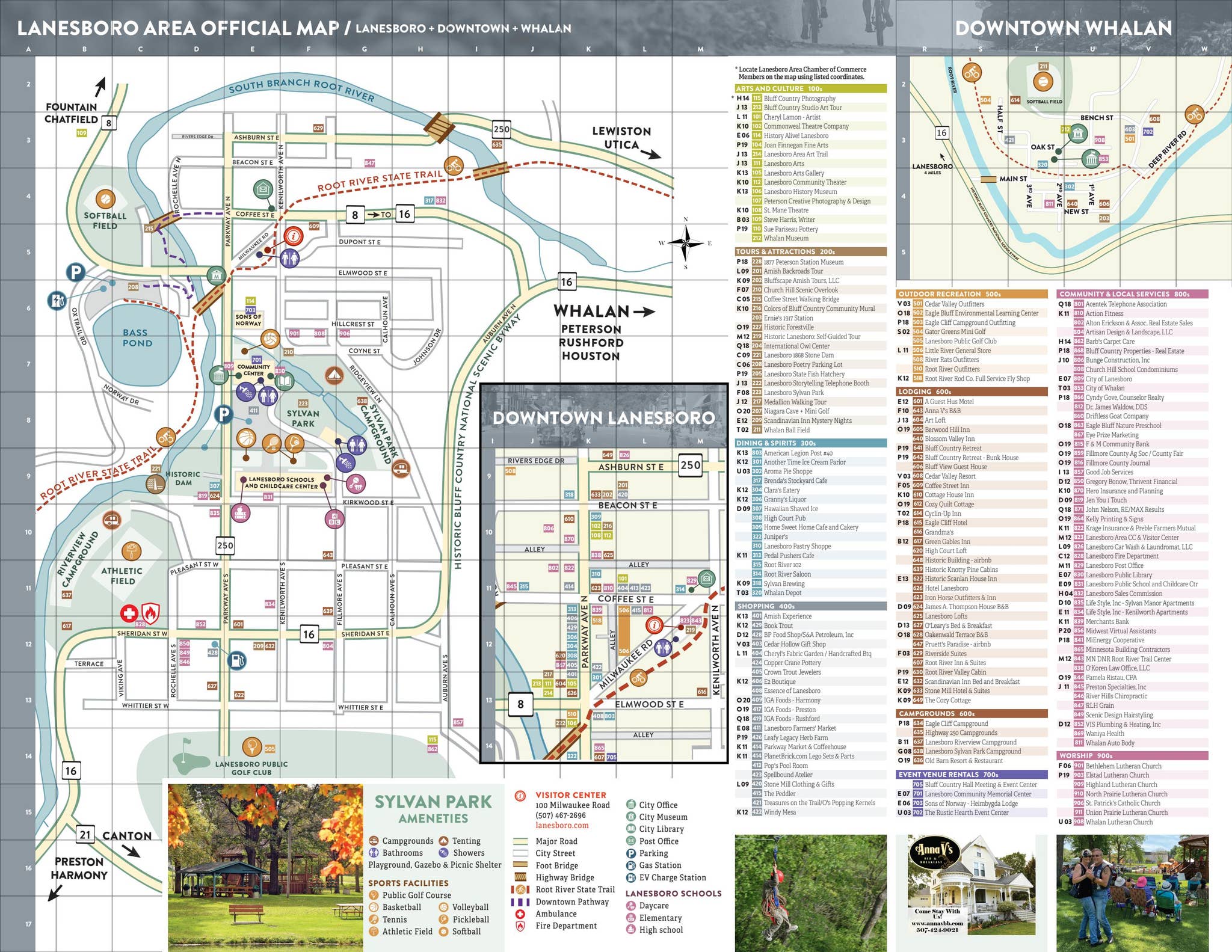 2023 Lanesboro Area Map by Visit Lanesboro - Issuu