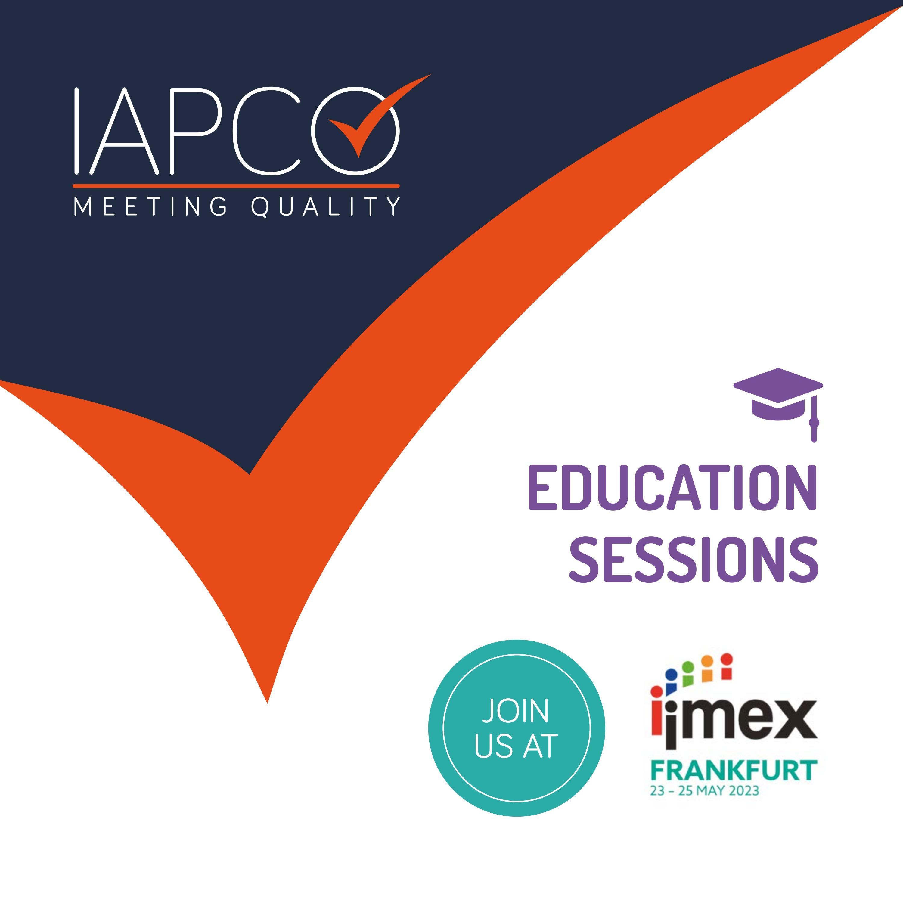 IAPCO Education Sessions @ IMEX 2023 by IAPCO - Issuu