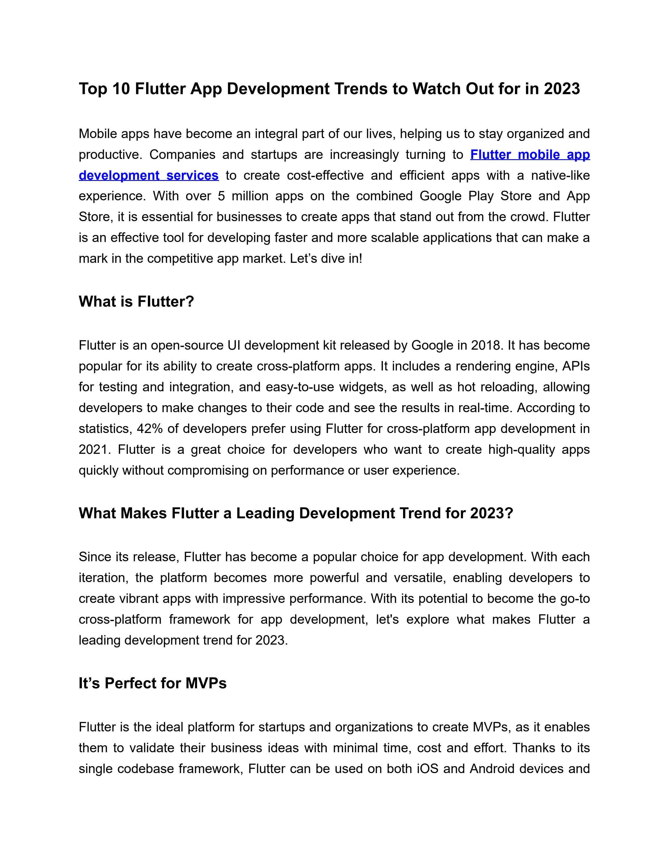 Top 10 Flutter App Development Trends To Watch Out For In 2023 By Hepto Software Company Issuu