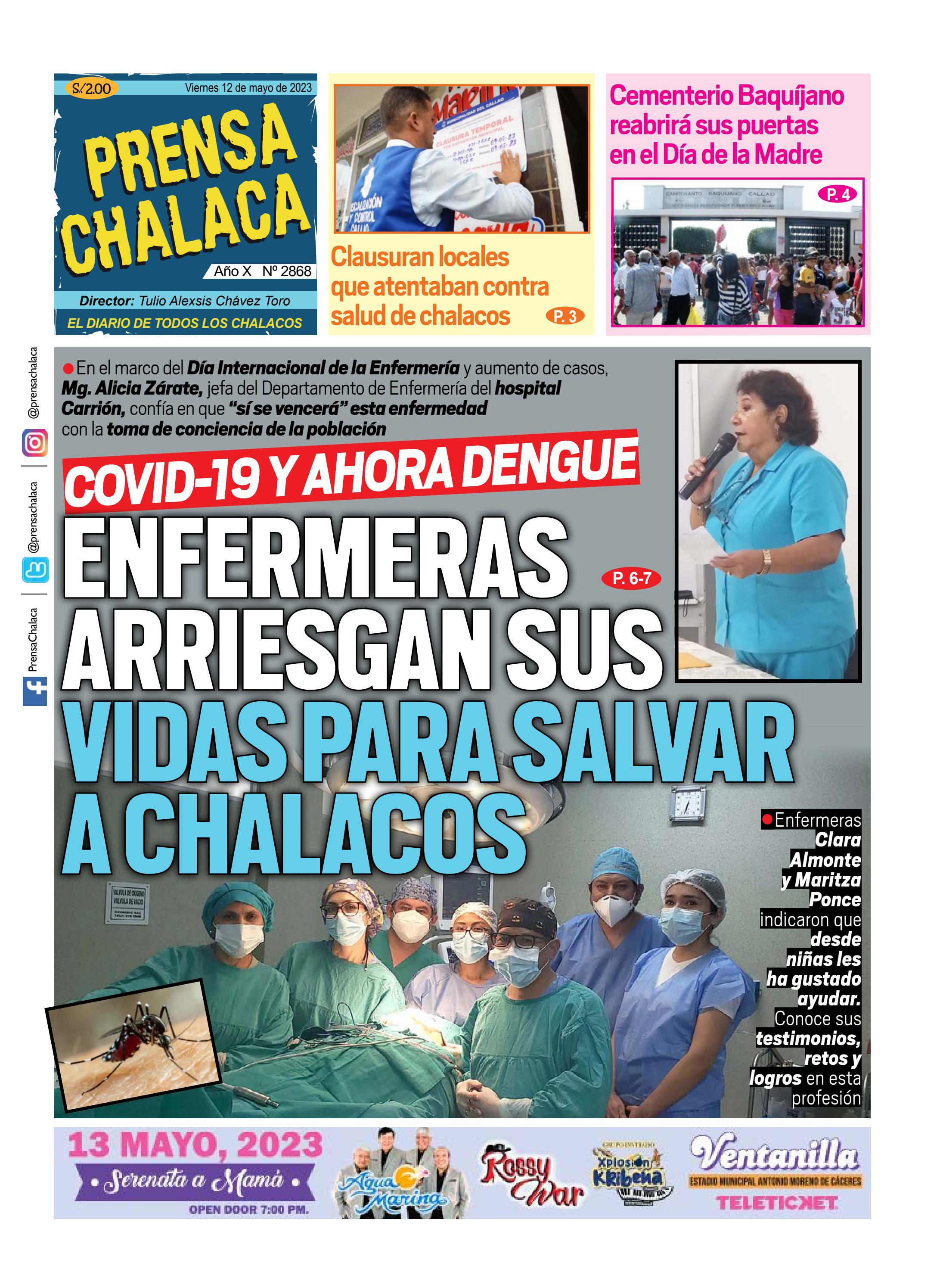 Prensa Chalaca (12-5-2023) - 2868 by Grupo de Comunicaciones Así SAC ...